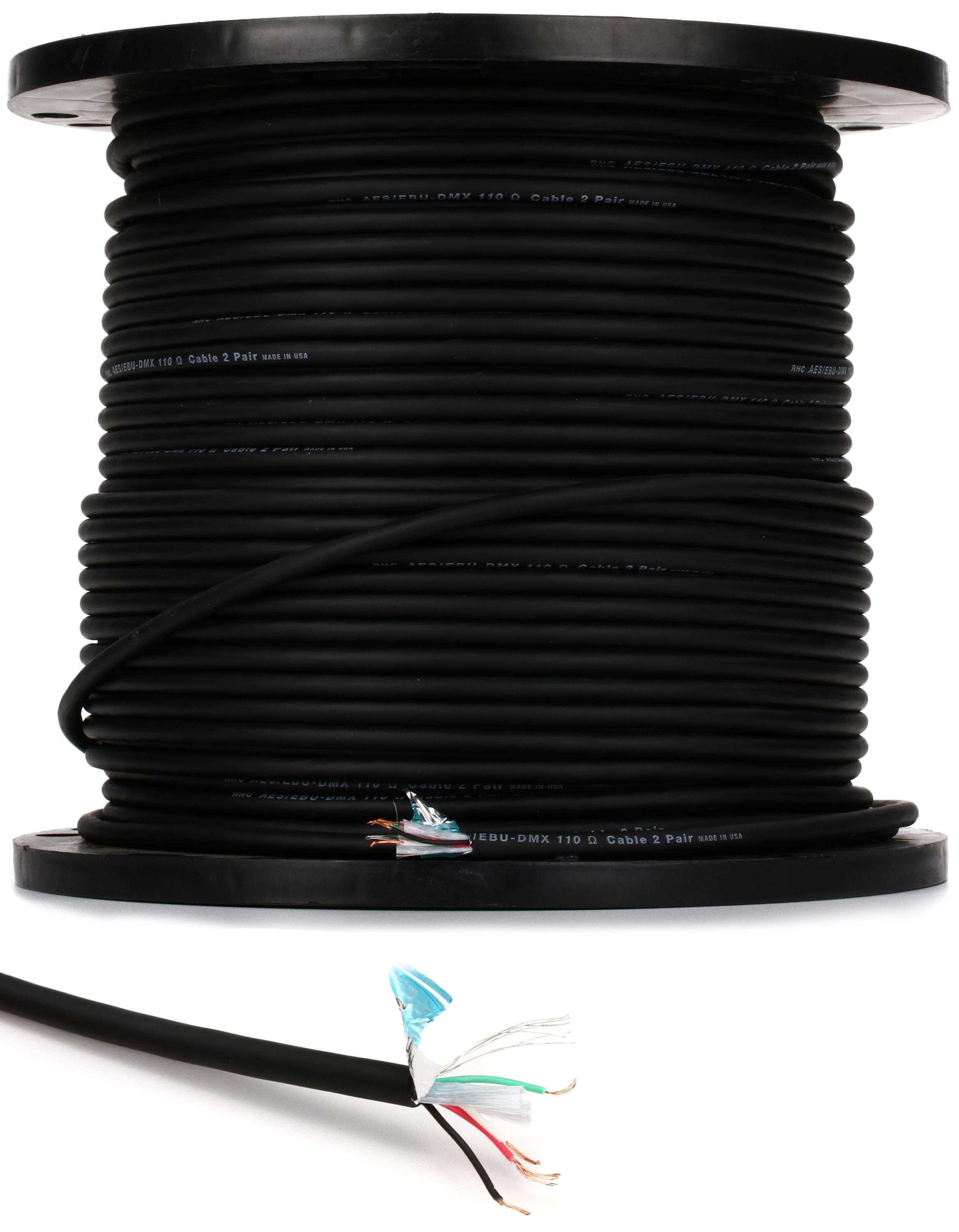 Pro Co DMX-2PR 5-Pin DMX Wire - 500 Foot | Sweetwater