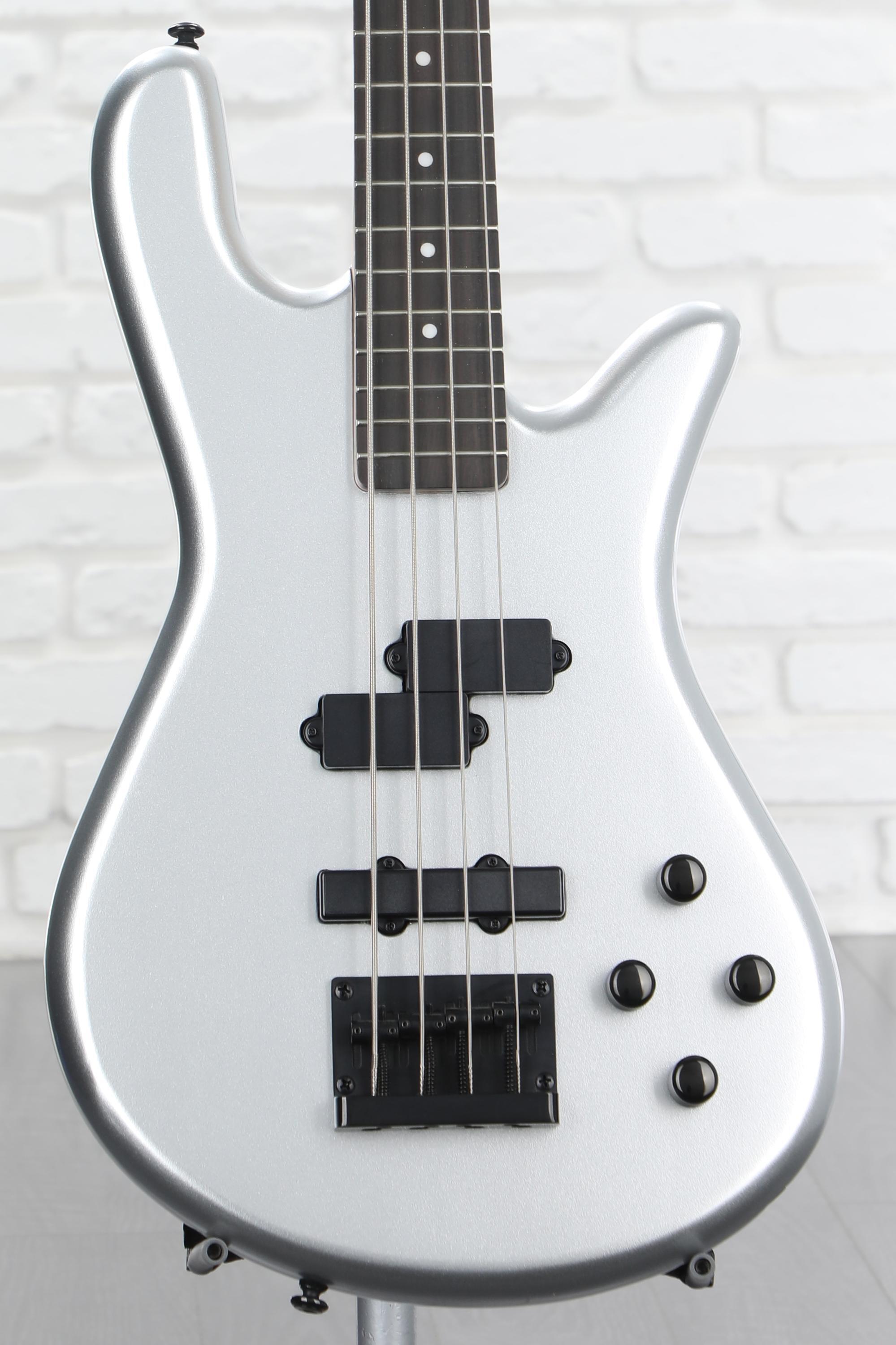 Spector Performer 4 Bass Guitar - Silver | Sweetwater