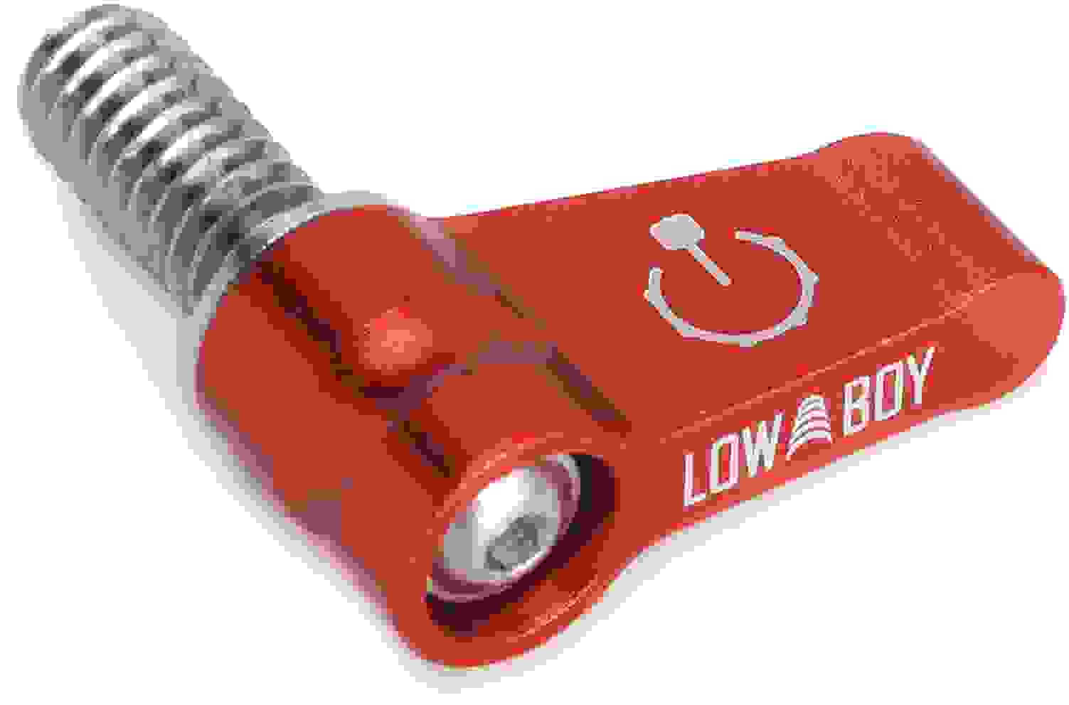 Low Boy Power Switch - 1/4-inch Thread, Red | Sweetwater