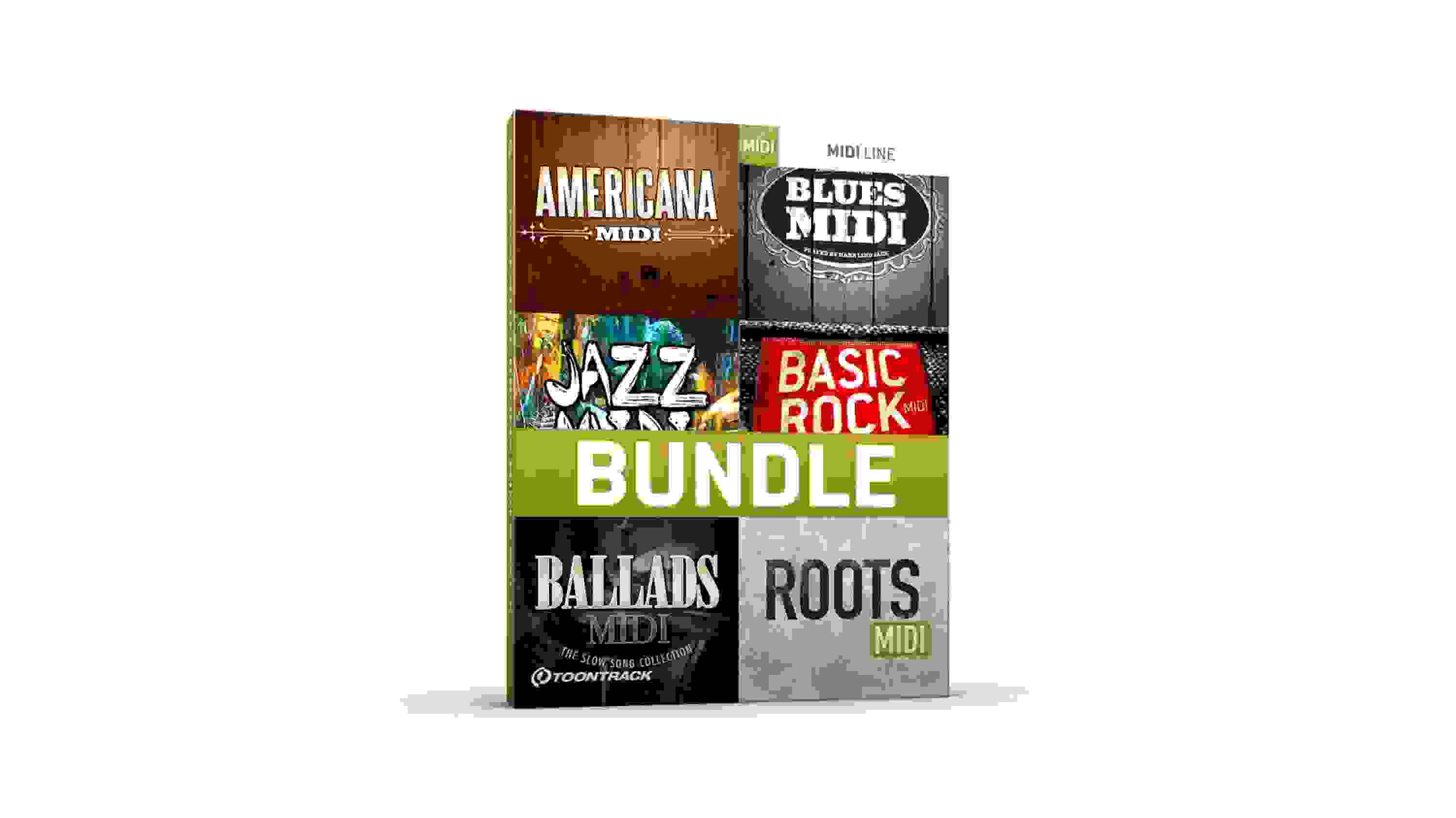Toontrack Essential Drums MIDI 6-pack | Sweetwater
