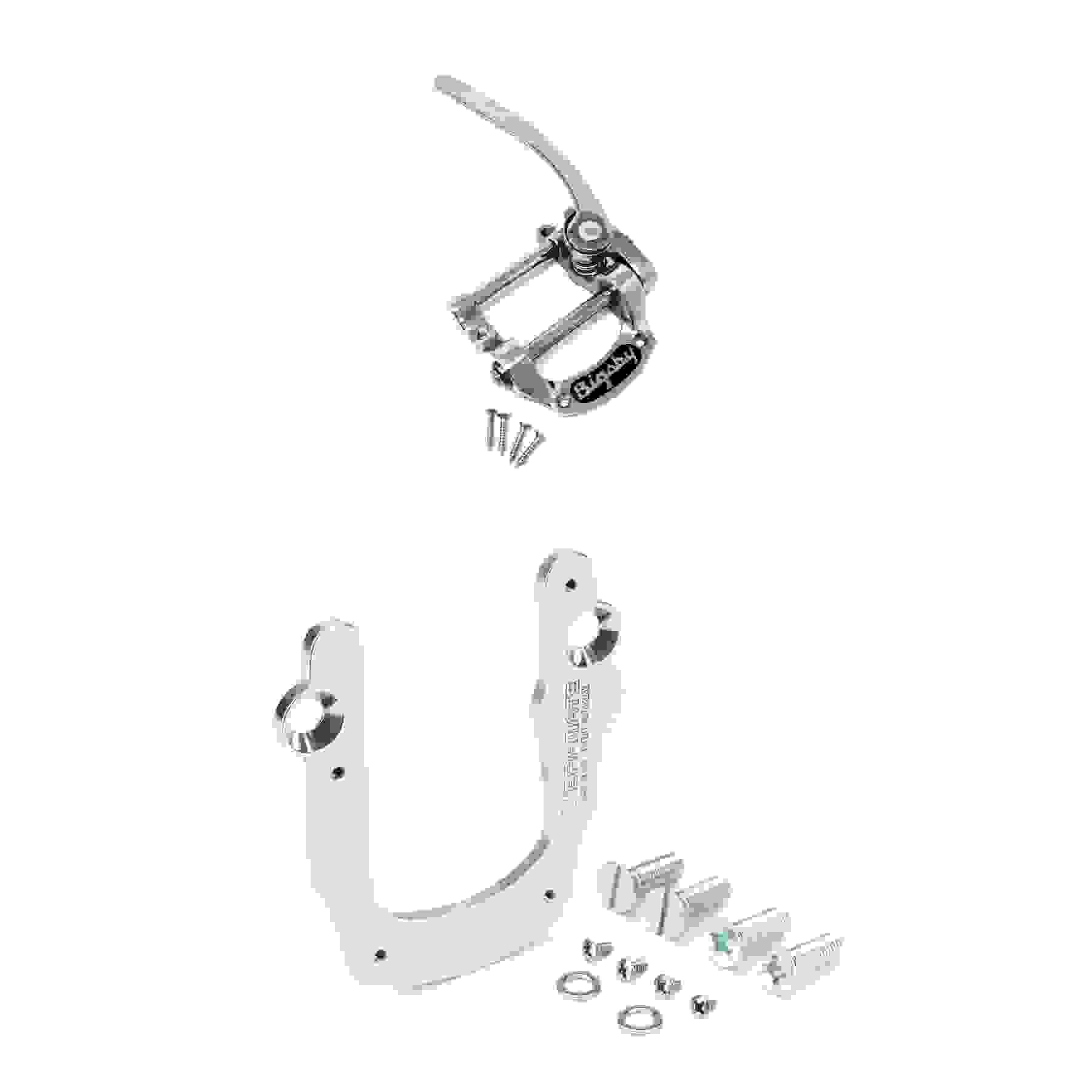 Vibramate V5 and Bigsby B5 Vibrato Tailpiece - Aluminum | Sweetwater