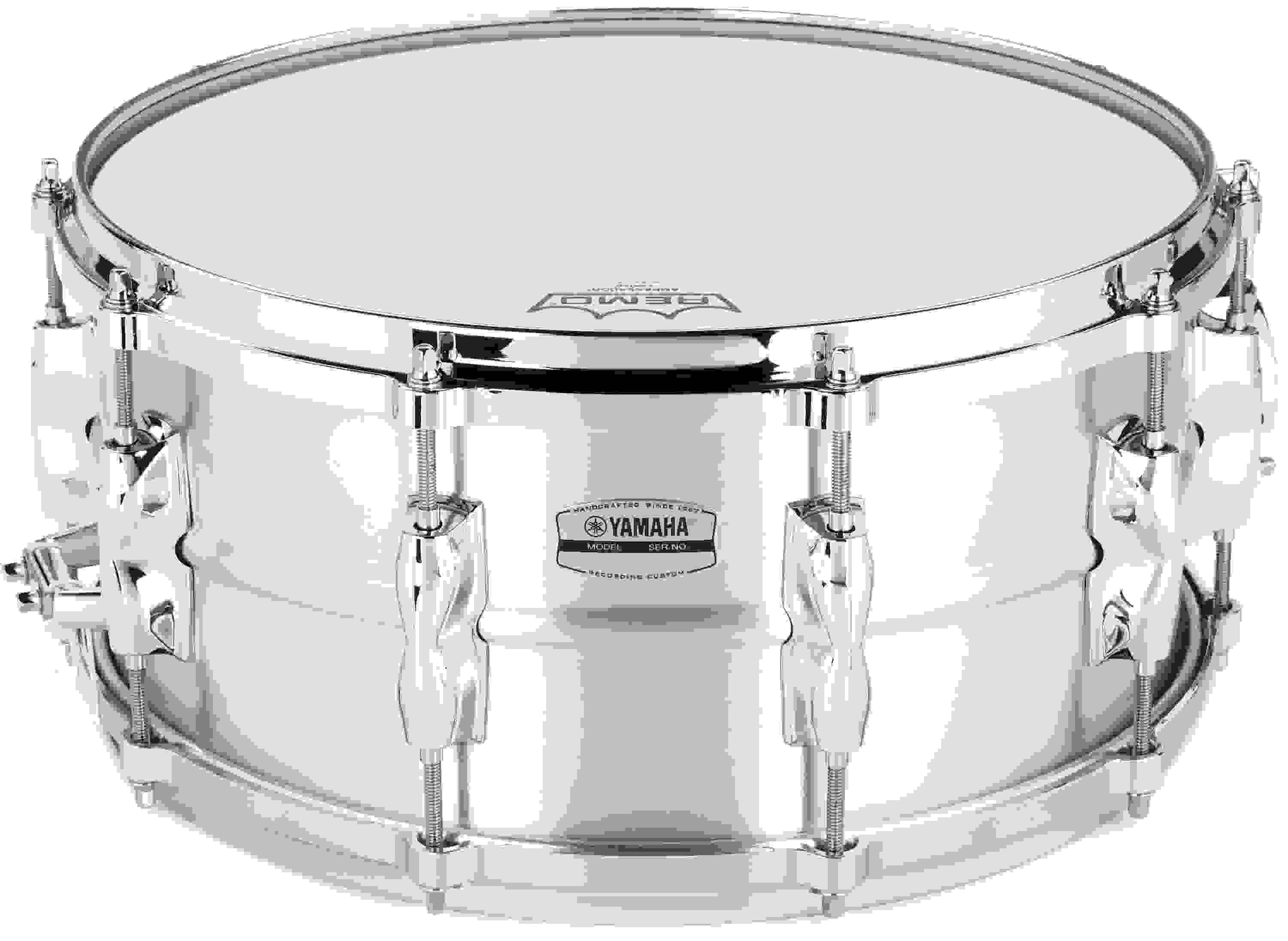 Yamaha Recording Custom Aluminum Snare Drum - 6.5 x 14-inch - Brushed ...