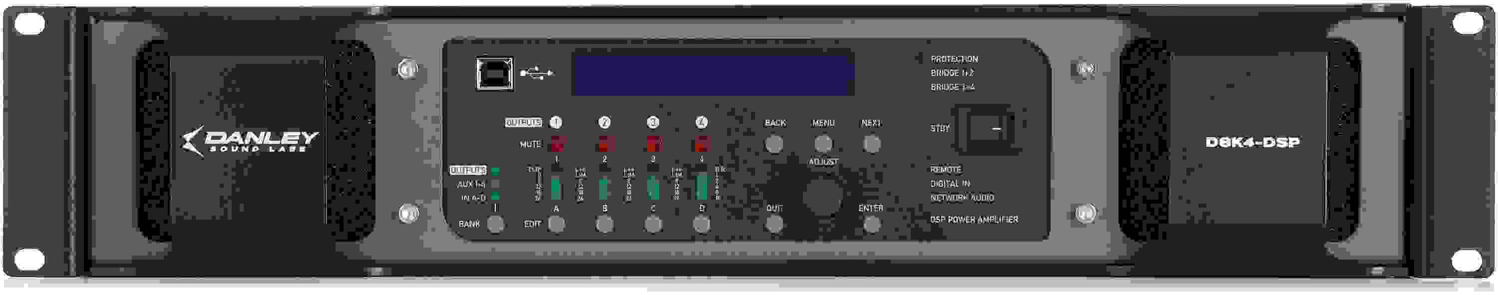 Danley Sound Labs D8K4-DSP 4,000W 4-channel Power Amplifier | Sweetwater