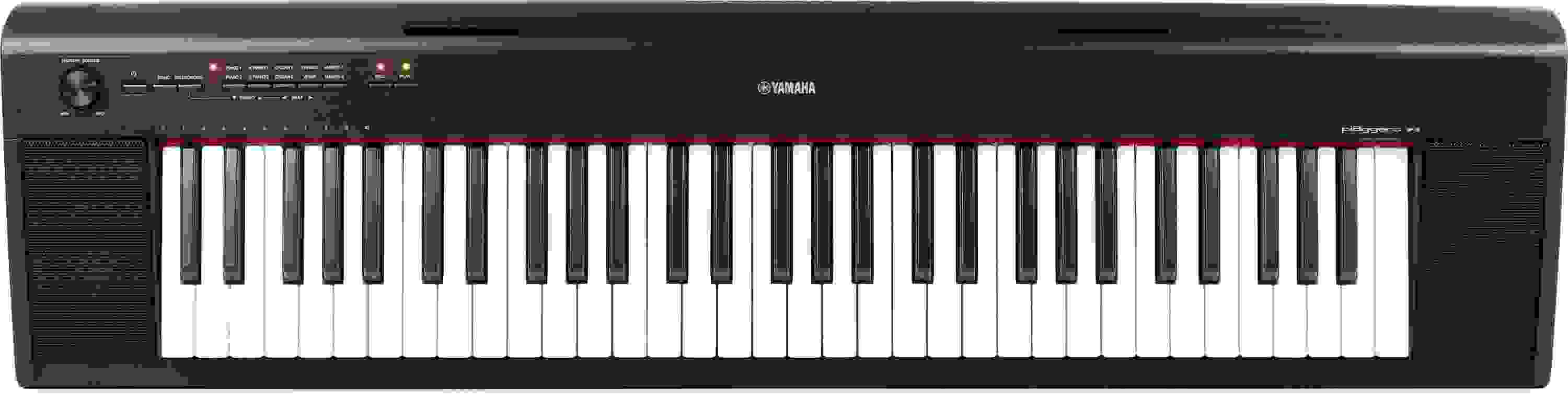 Yamaha Piaggero NP-12 61-key Portable Piano with PA130 Power Adapter - Black | Sweetwater