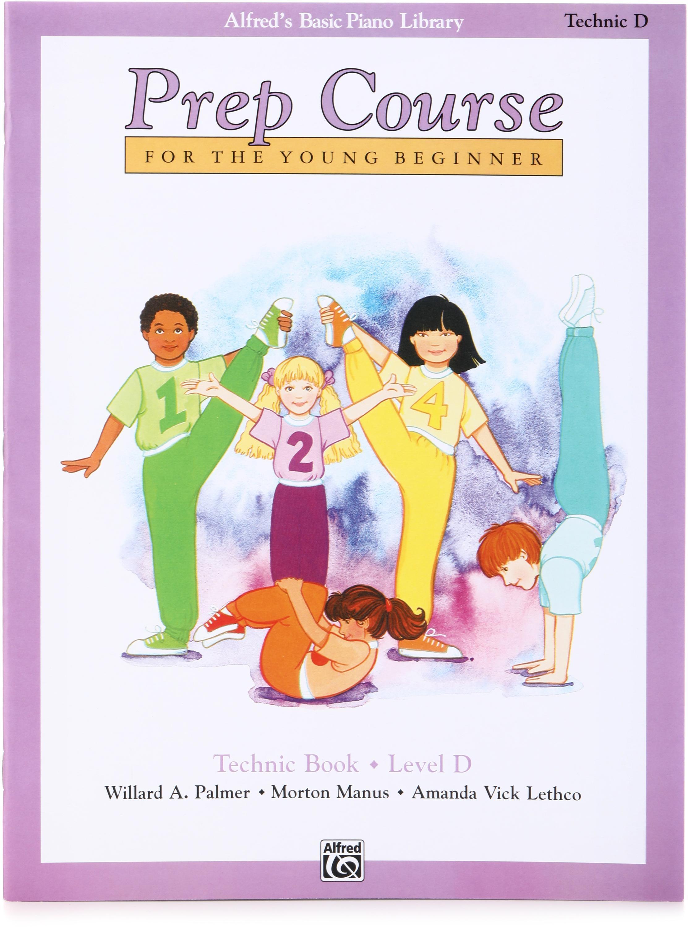 Alfred Basic Piano Prep Course: Technic Book D | Sweetwater