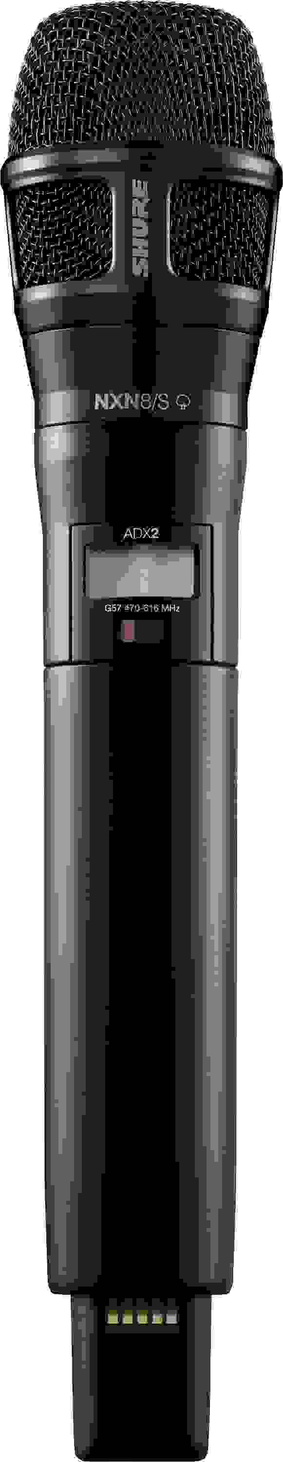 Shure ADX2/Nexadyne Wireless Handheld Microphone Transmitter - Black ...