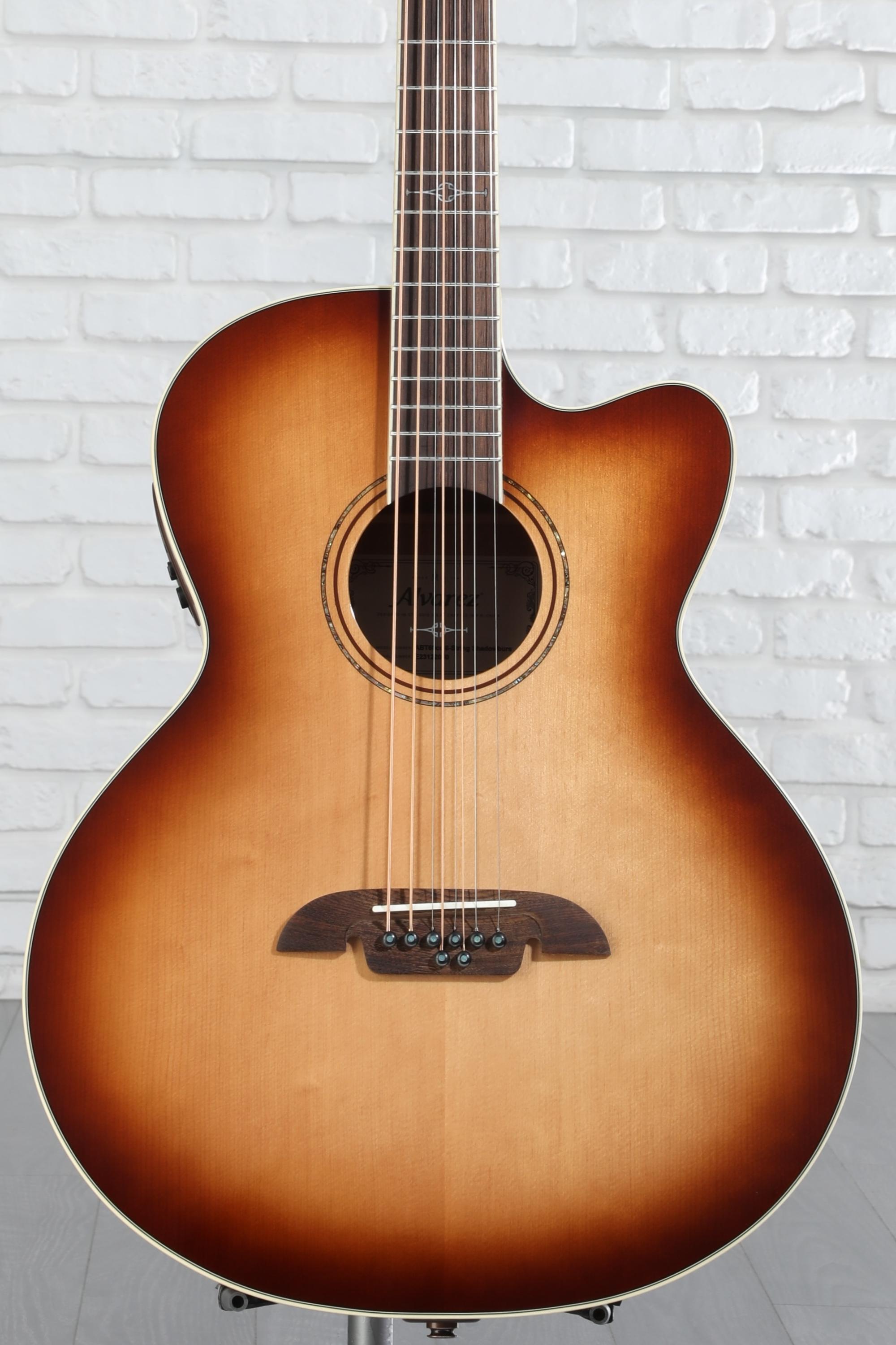 Alvarez ABT60CE Artist Series 8-string Baritone Acoustic-electric ...