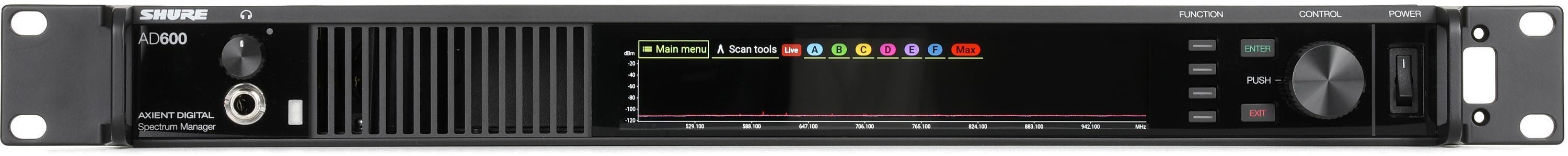 Shure AD600US Axient Digital Spectrum Manager | Sweetwater