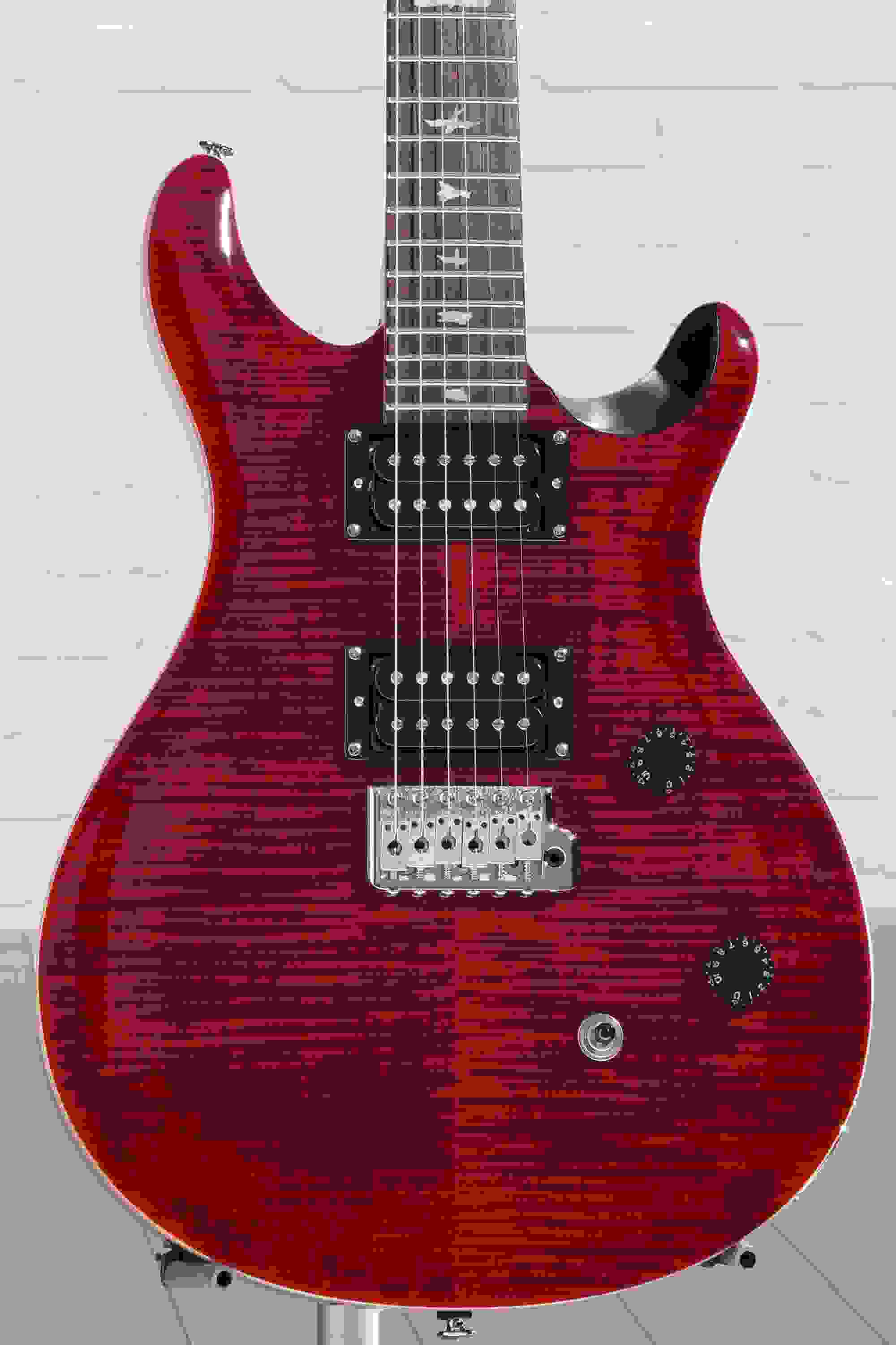 PRS SE CE24 Electric Guitar - Black Cherry Reviews | Sweetwater