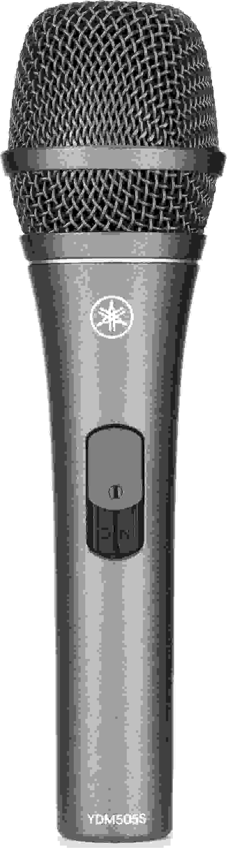 Yamaha YDM505S Dynamic Cardioid Microphone with Switch - Black | Sweetwater