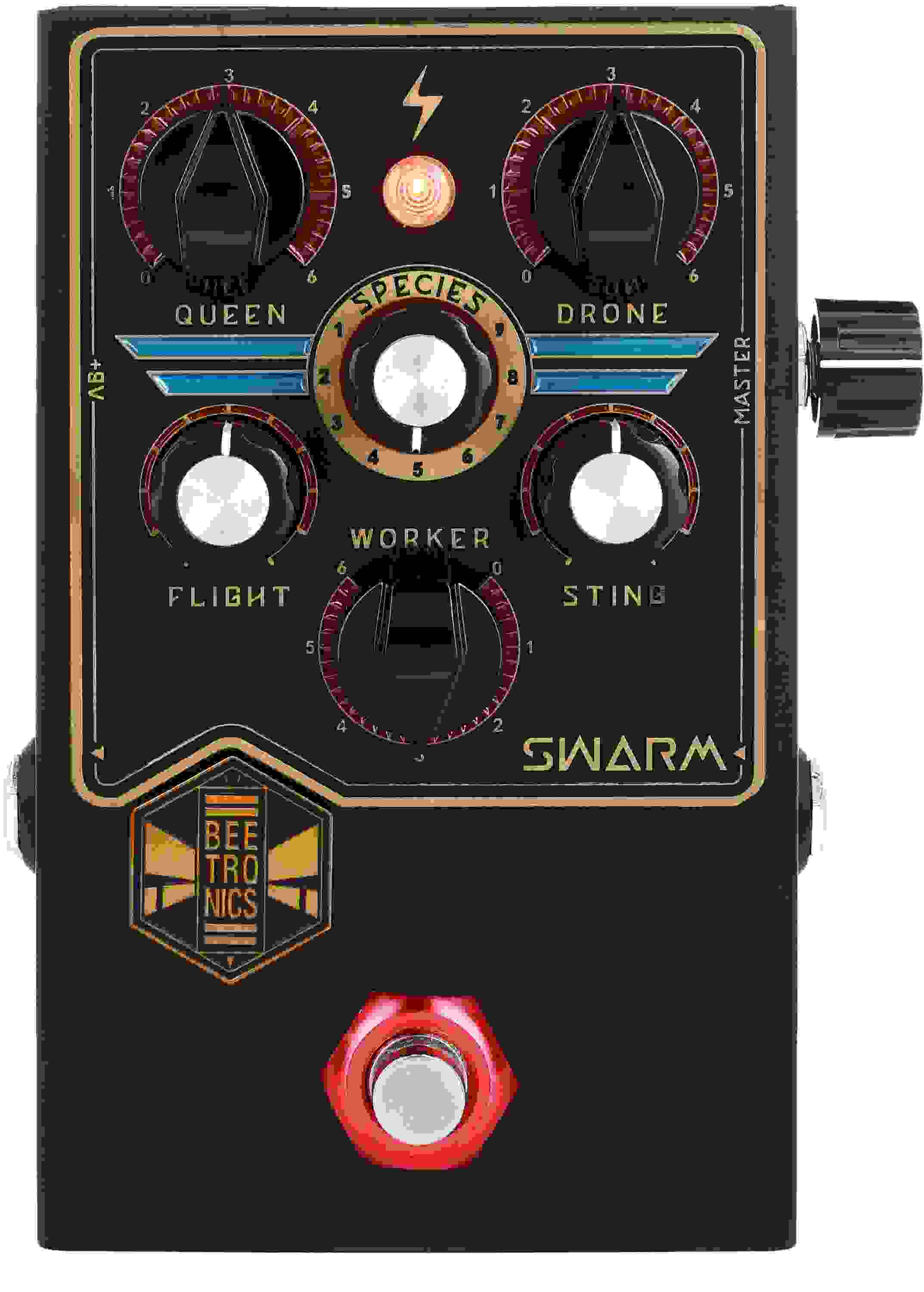 Beetronics FX Swarm Fuzz Harmonizer Pedal | Sweetwater