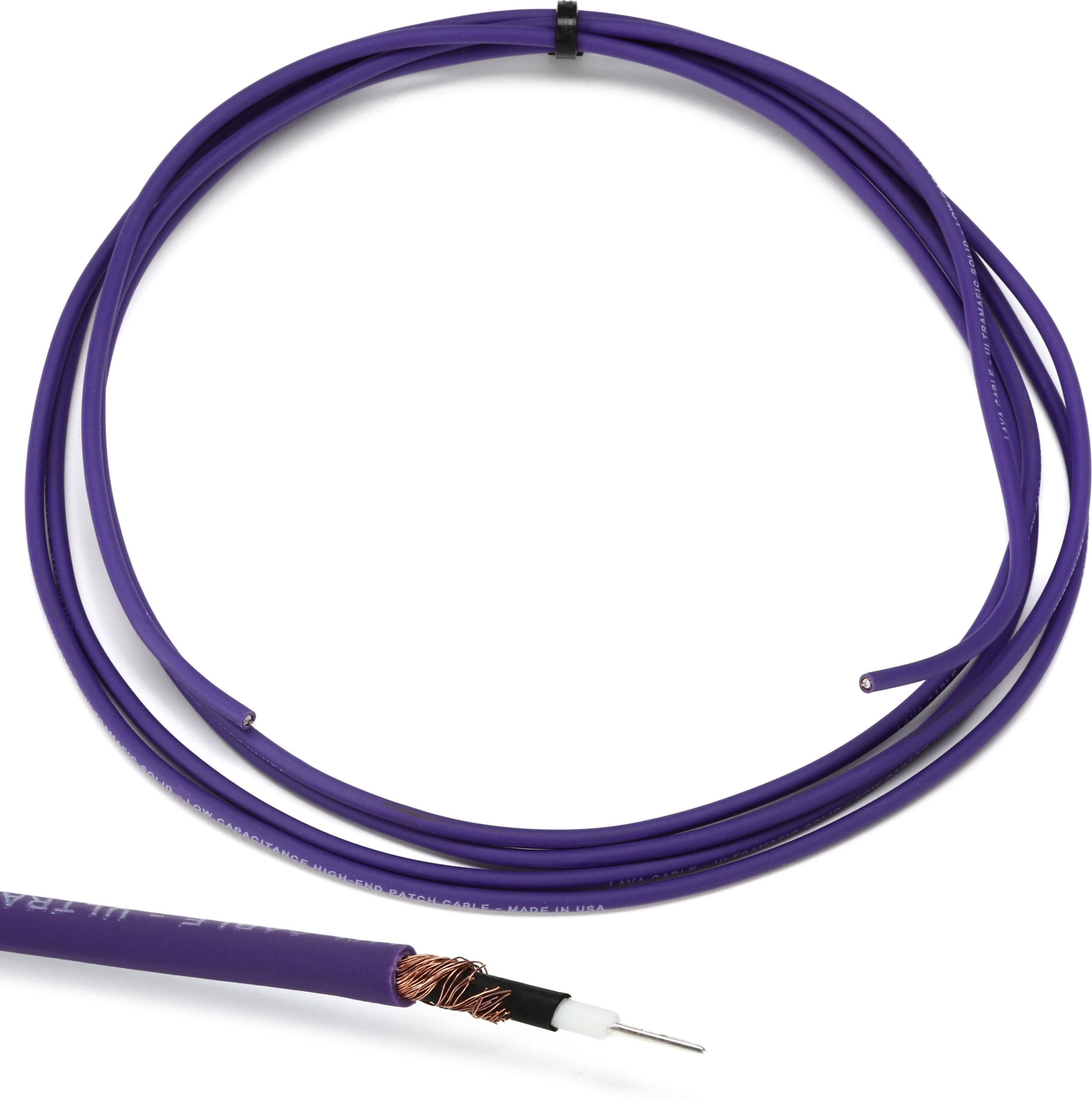Lava Cable Tightrope Instrument Wire - Ultramafic 10 Foot | Sweetwater