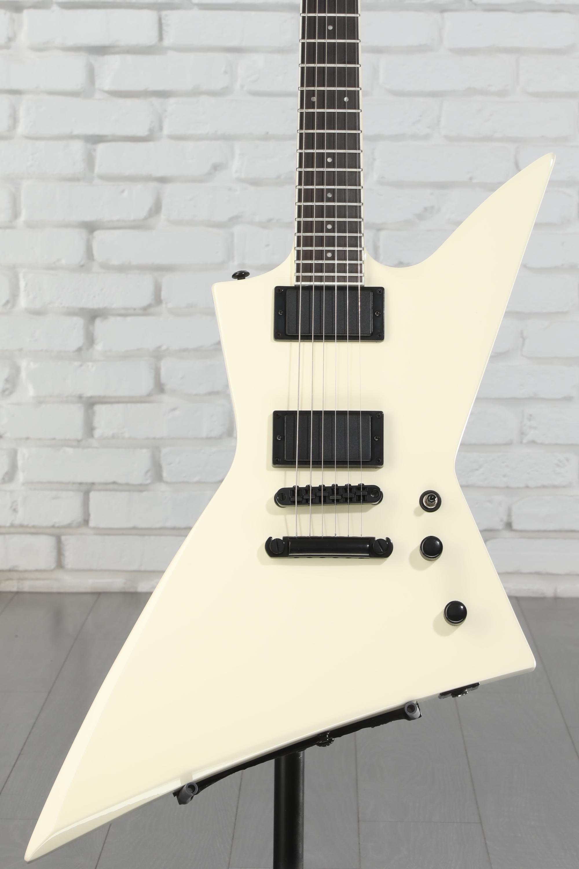 ESP LTD EX-200 Solidbody Electric Guitar - Olympic White | Sweetwater