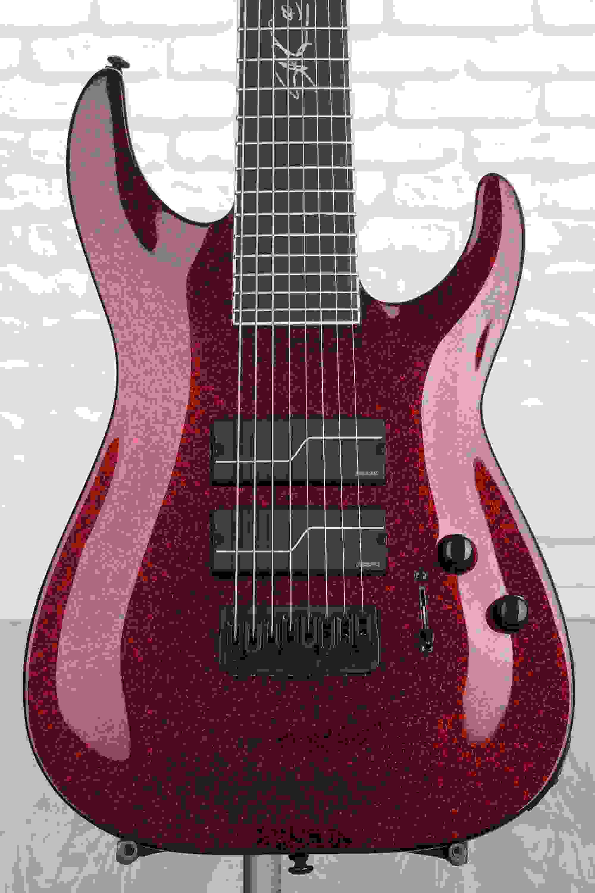 ESP LTD Stephen Carpenter Signature SC-608 - Red Sparkle | Sweetwater