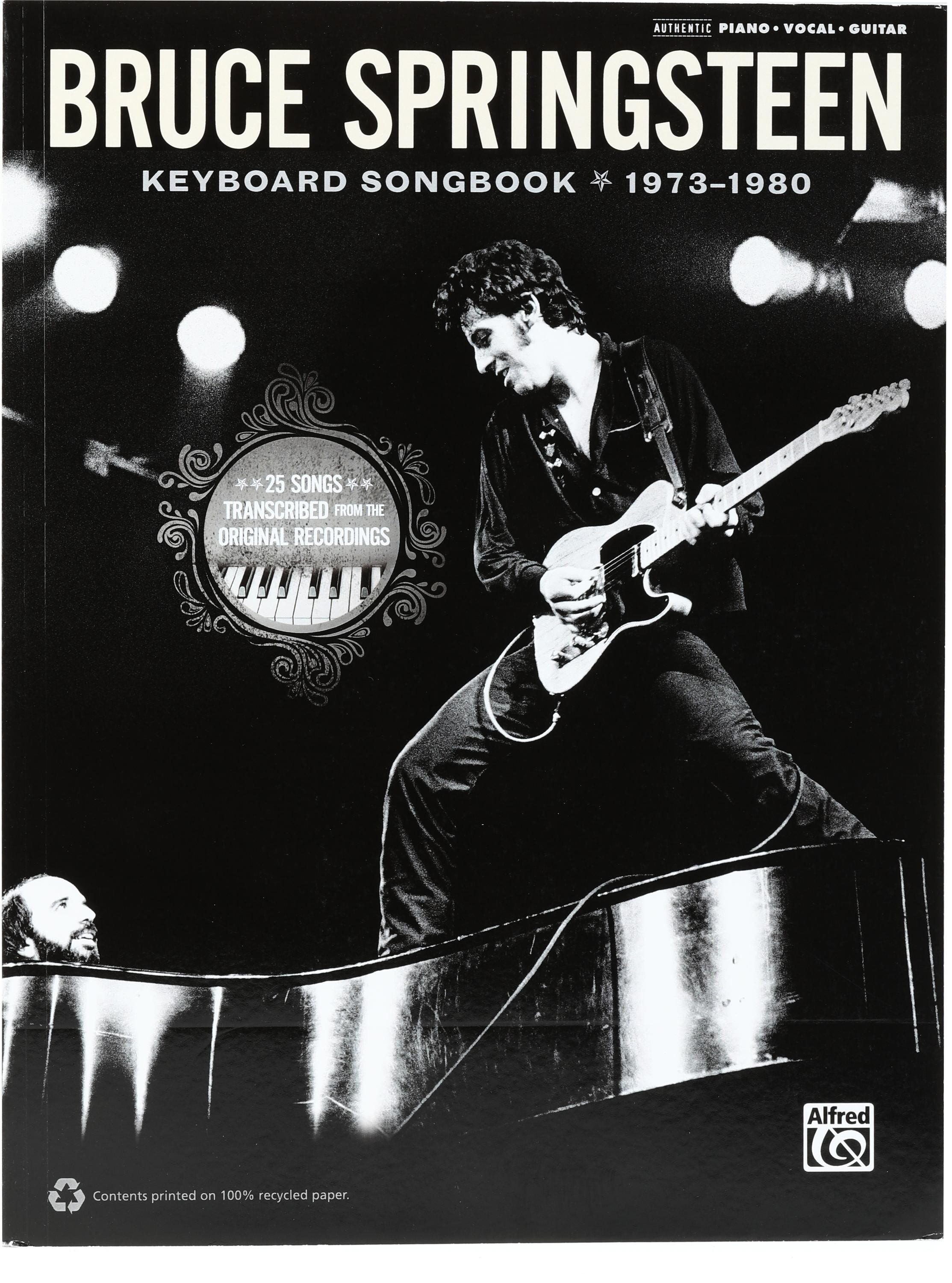 Alfred Bruce Springsteen: Keyboard Songbook 1973-1980 | Sweetwater