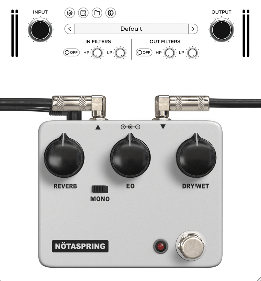 MixWave JHS Notaspring Reverb Pedal Plug-in | Sweetwater