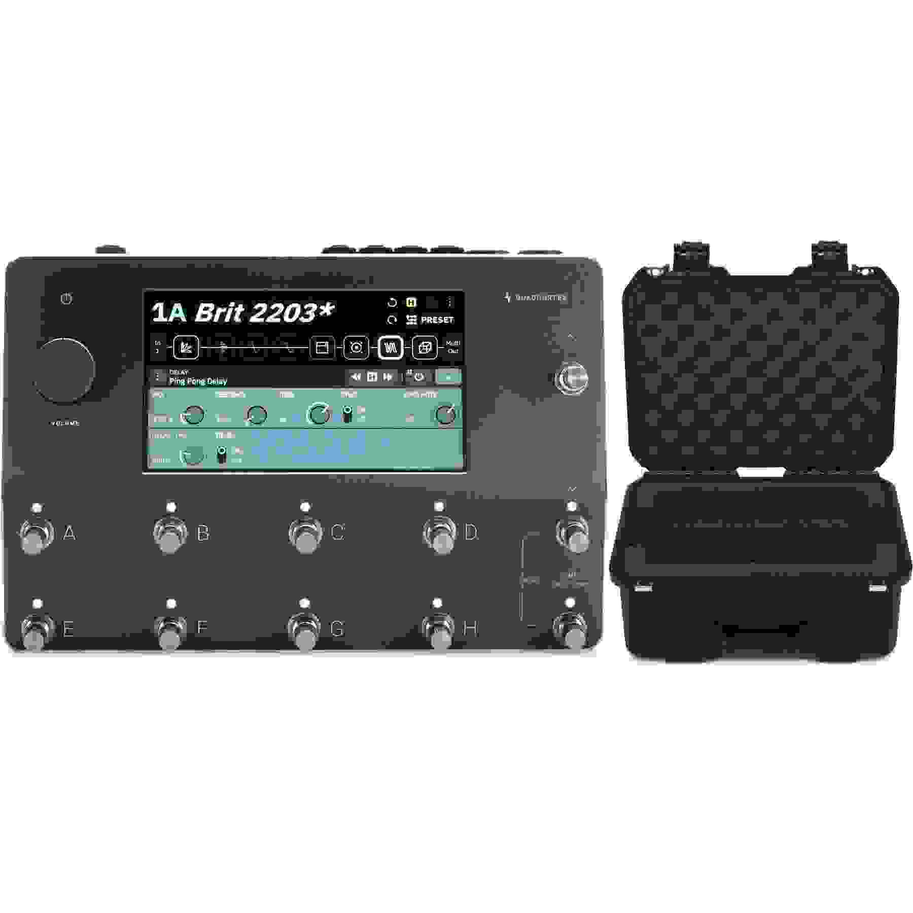 Neural DSP Quad Cortex Quad-Core Digital Effects Modeler/Profiling Floorboard with Hard Case ...