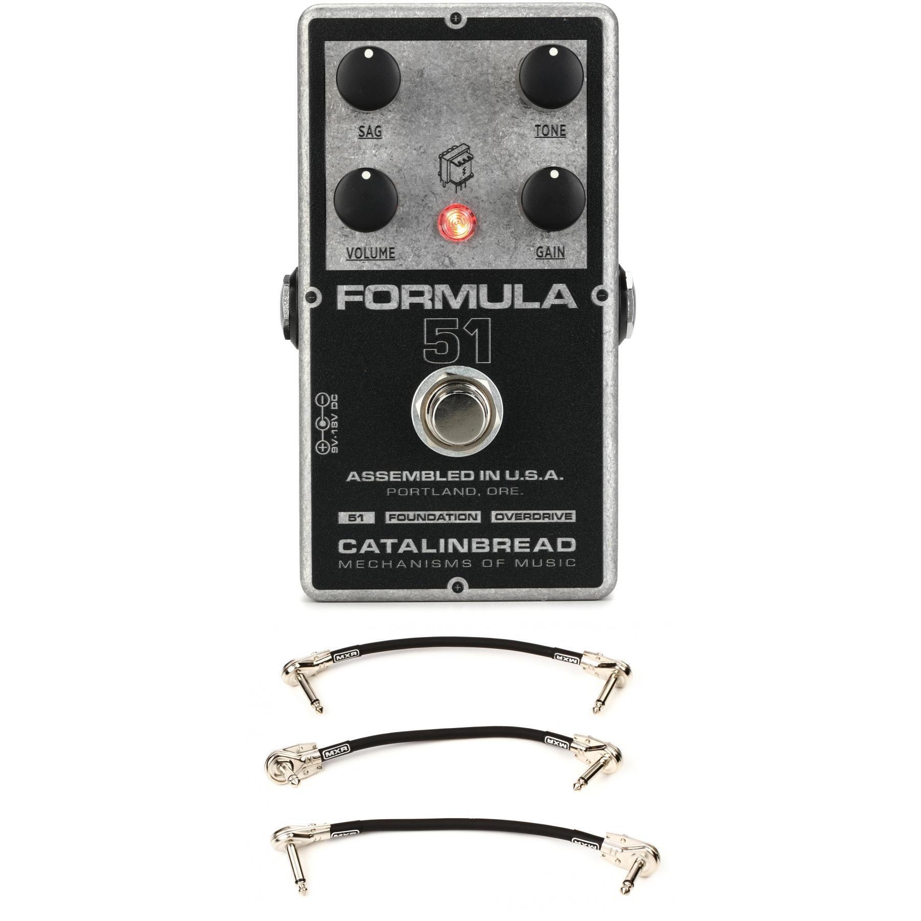 Catalinbread Formula 51 Tweed Champ-style Overdrive Pedal with Patch ...