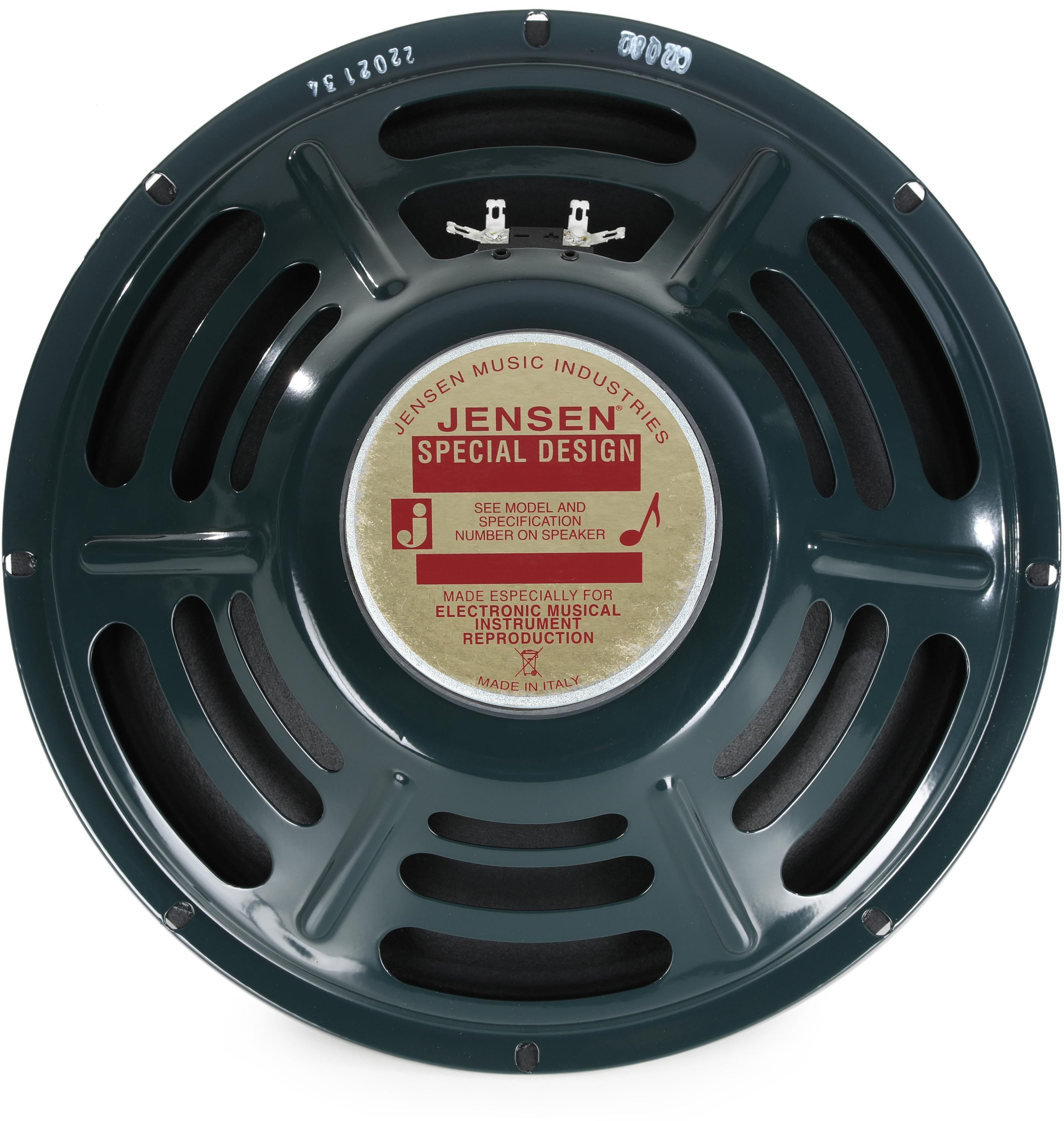 Jensen C12Q 12-inch 35-watt Vintage Ceramic Guitar Amp Speaker - 8 ohm ...