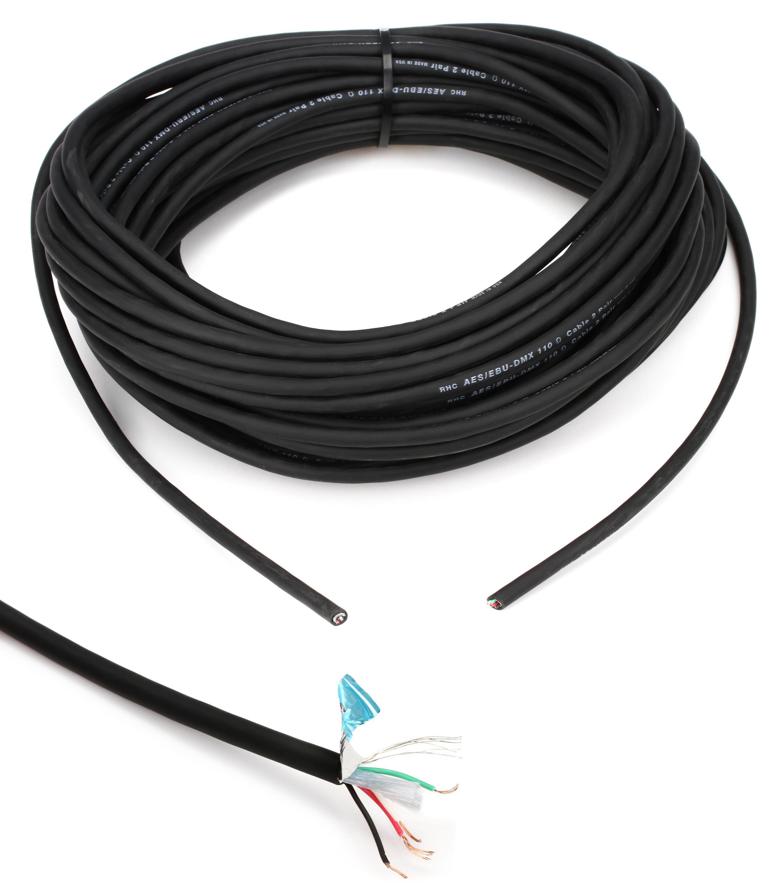 Pro Co DMX-2PR 5-Pin DMX Wire - 100 Foot | Sweetwater