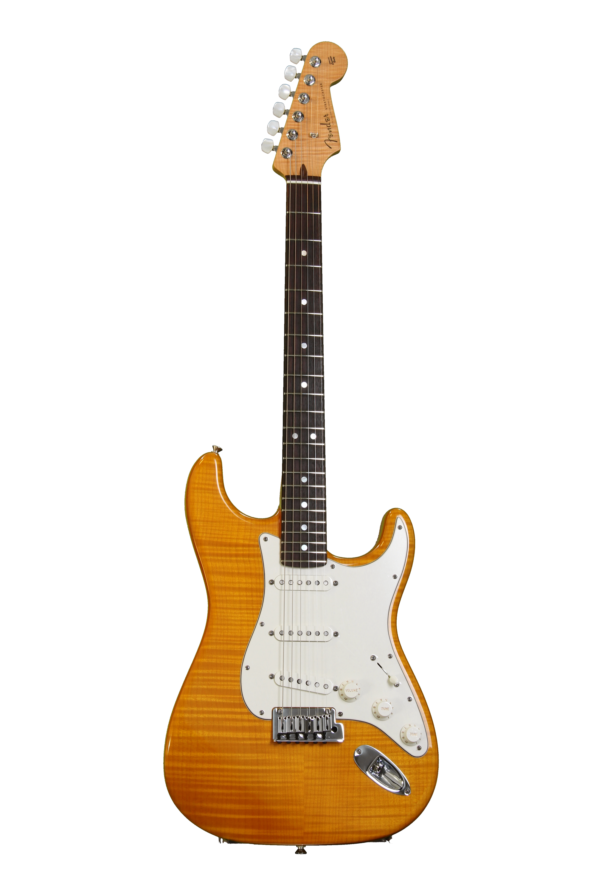 Fender Custom Shop 2013 Custom Deluxe Strat - Amber Transparent ...