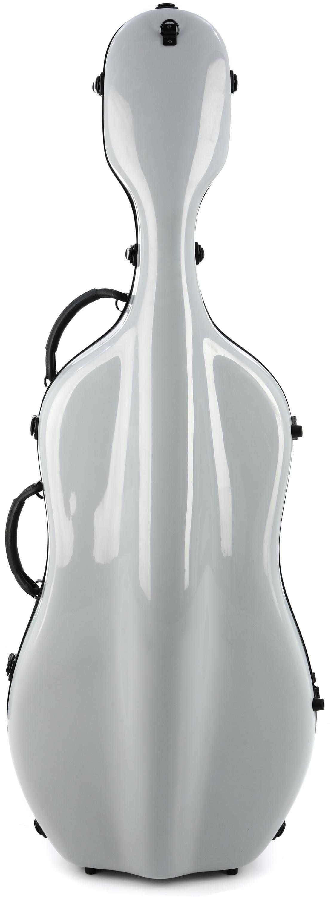 Howard Core CC4330 Fiberglass Cello Case - Gray, 4/4 Size | Sweetwater