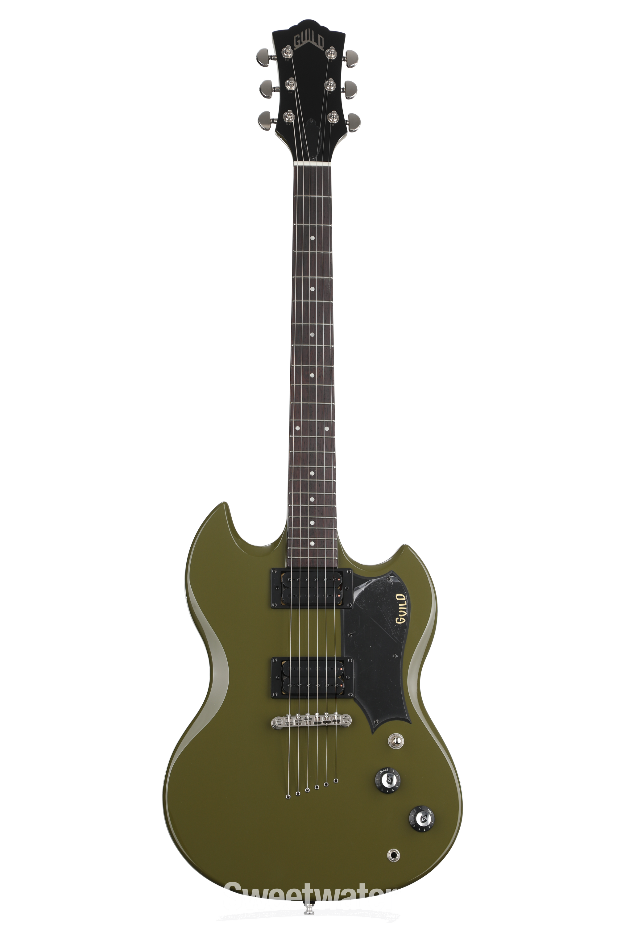 Guild Polara Electric Guitar - Phantom Green | Sweetwater
