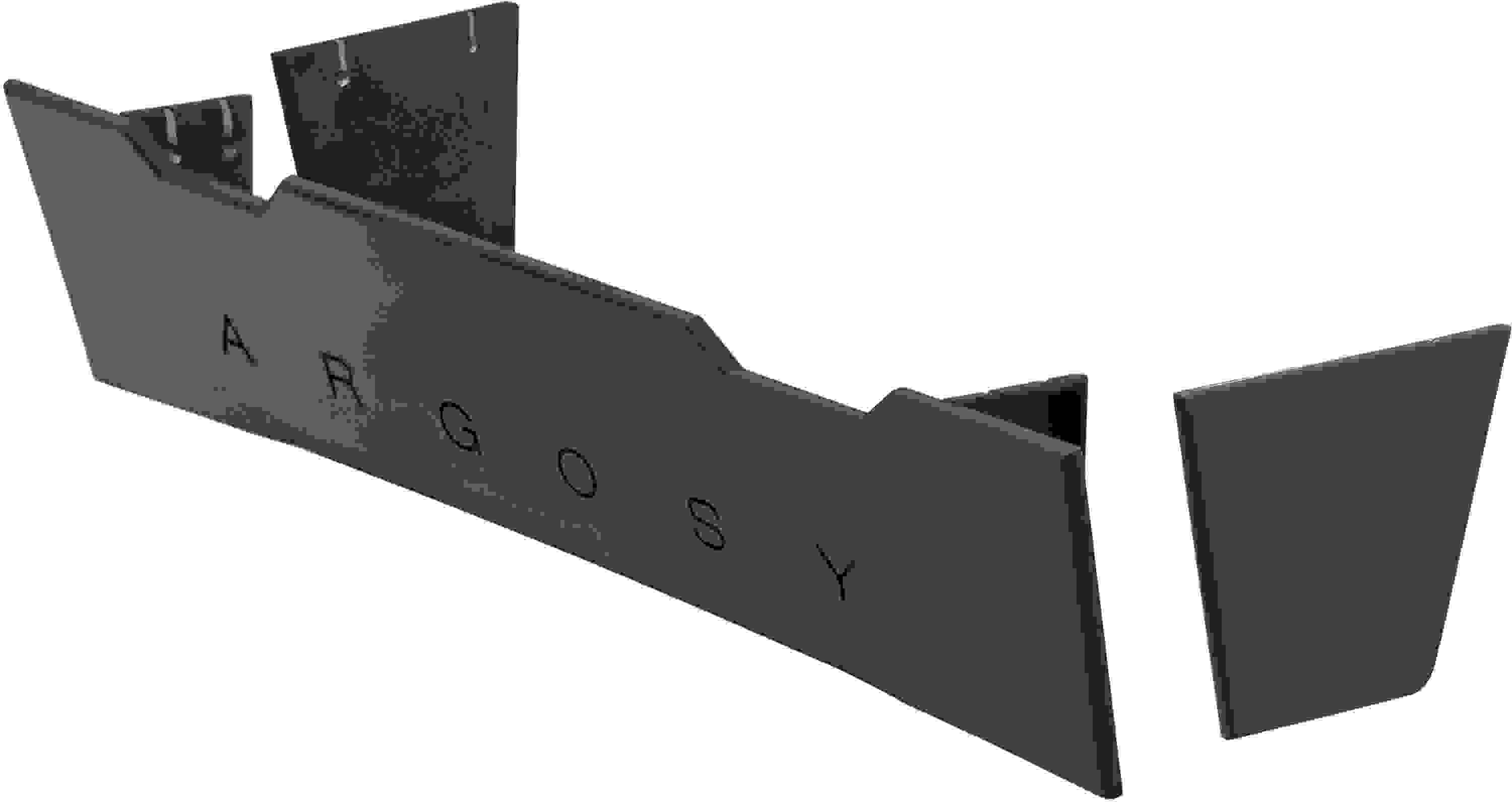 Argosy Modesty Panel Kit for AIRE Edit Desk with Right-mounted Rack ...