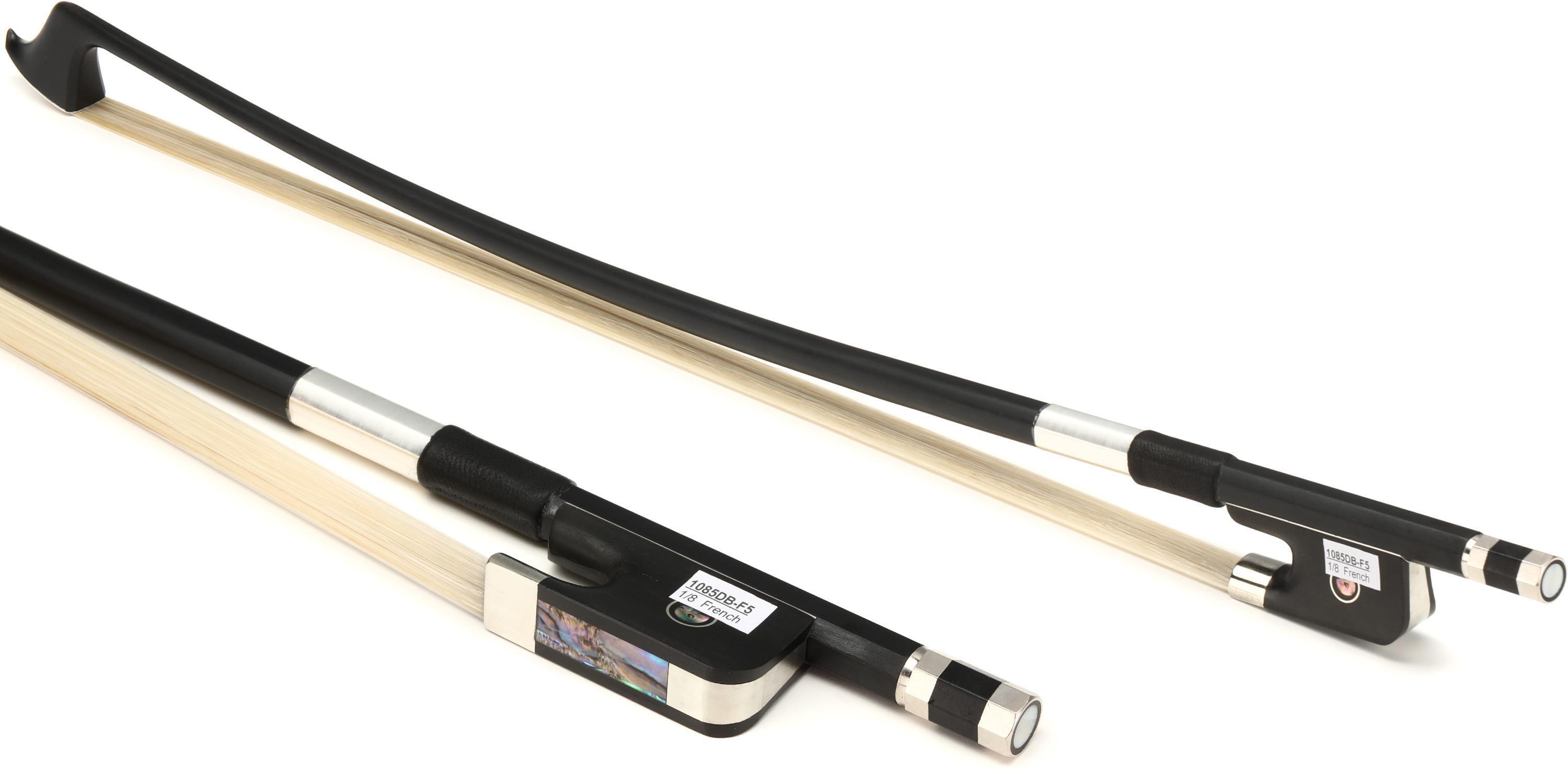 Howard Core 1088DB-F Fiberglass Double Bass Bow - French, 1/8 Size ...