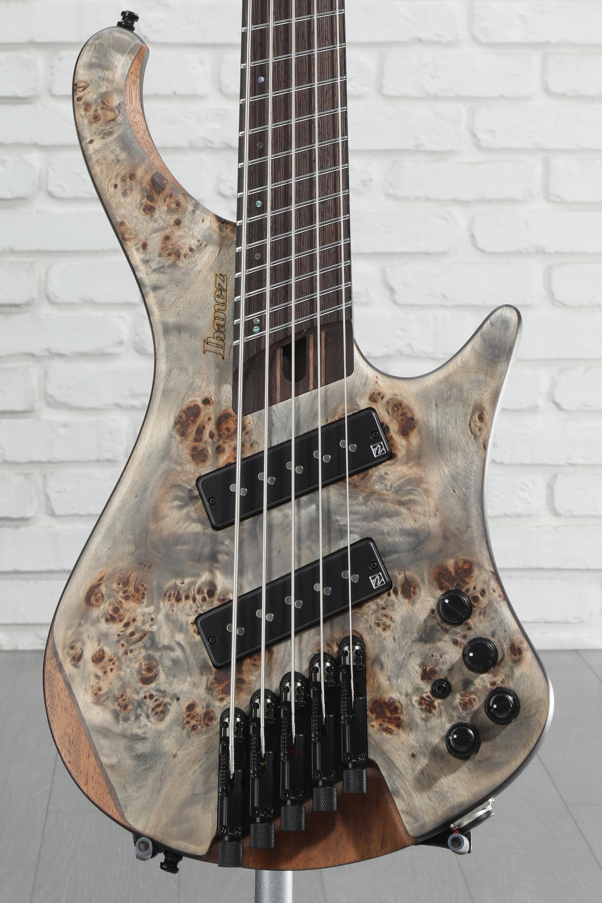 Ibanez Bass Workshop EHB1505MS 5-string Multi-scale Bass Guitar - Black ...