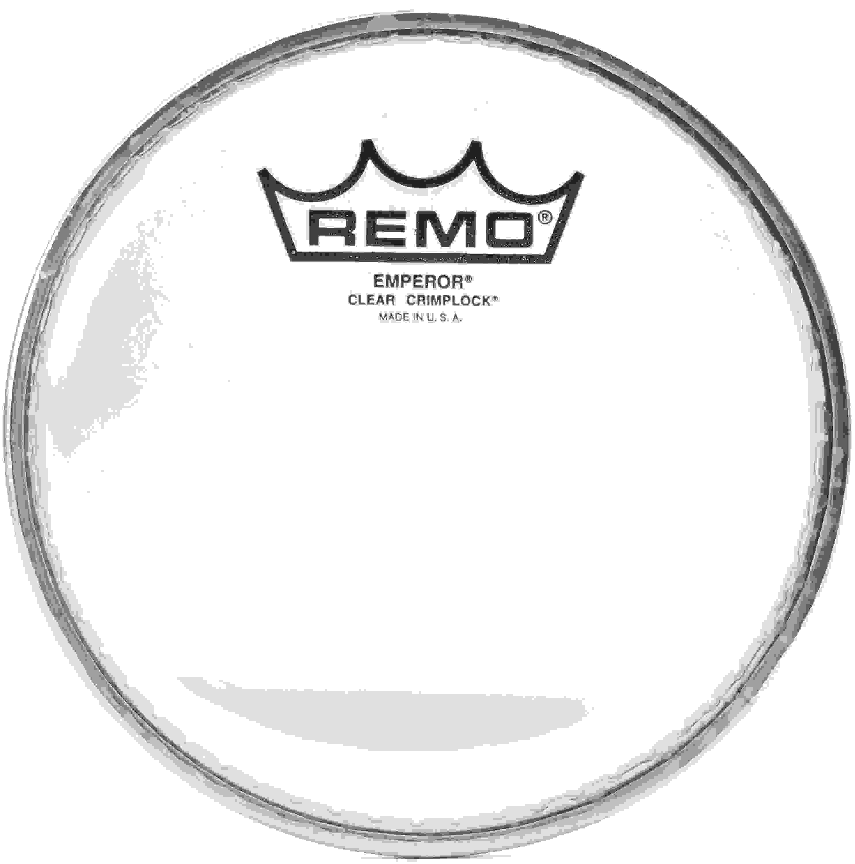 Remo Emperor Clear Crimplock Tenor Drumhead - 6 inch | Sweetwater