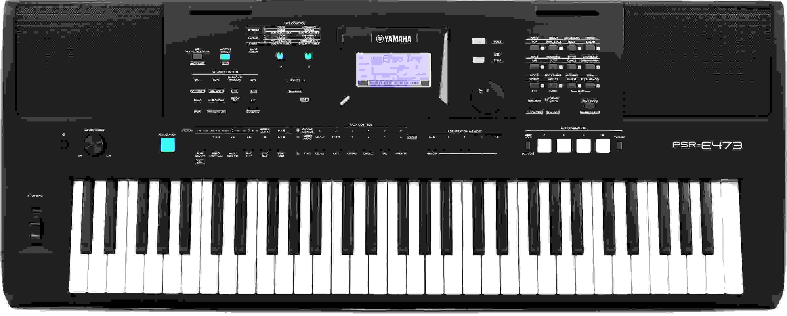 Yamaha PSR-E473 61-key Portable Arranger | Sweetwater