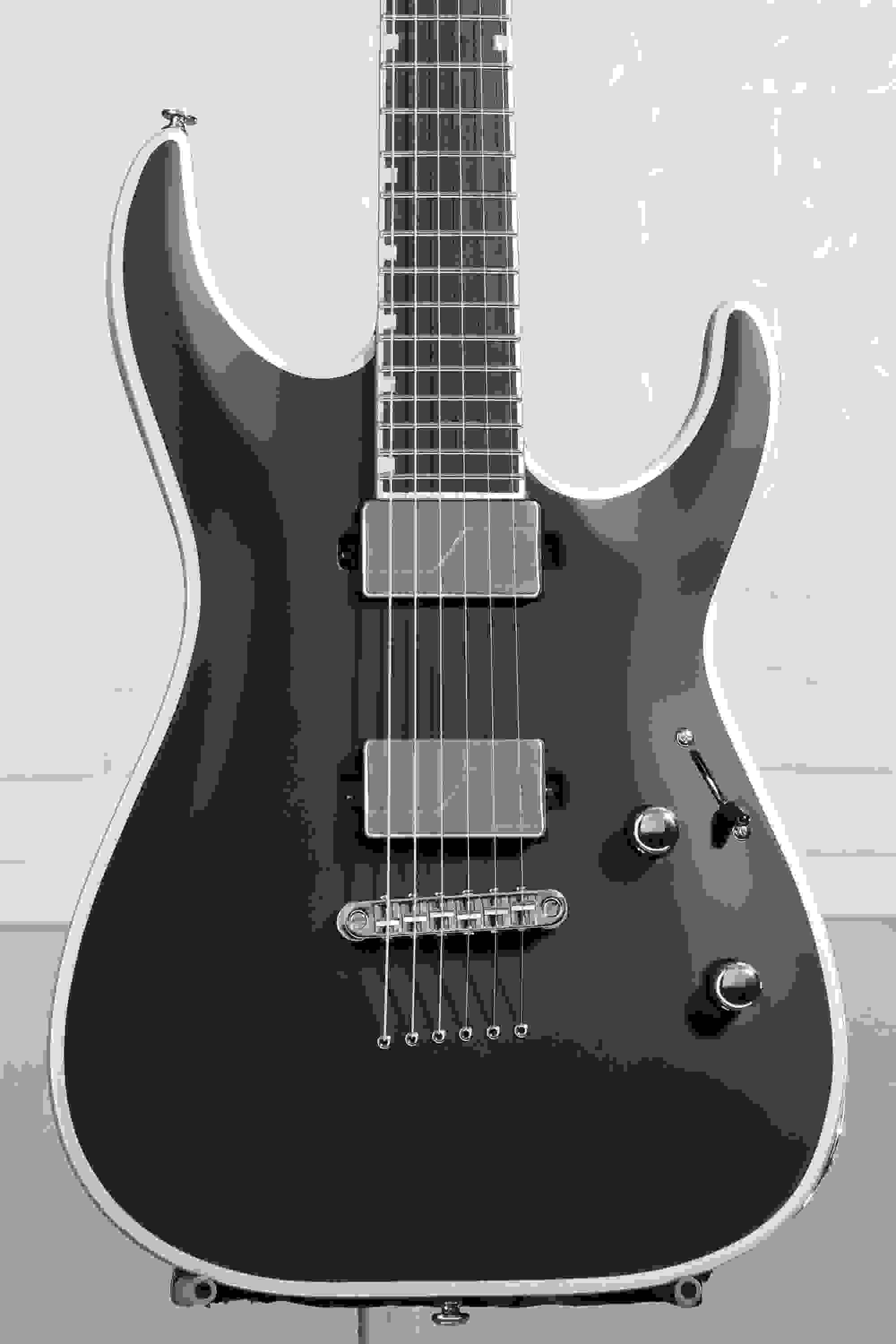 ESP LTD MH-1000NT Electric Guitar - Black Satin Reviews | Sweetwater