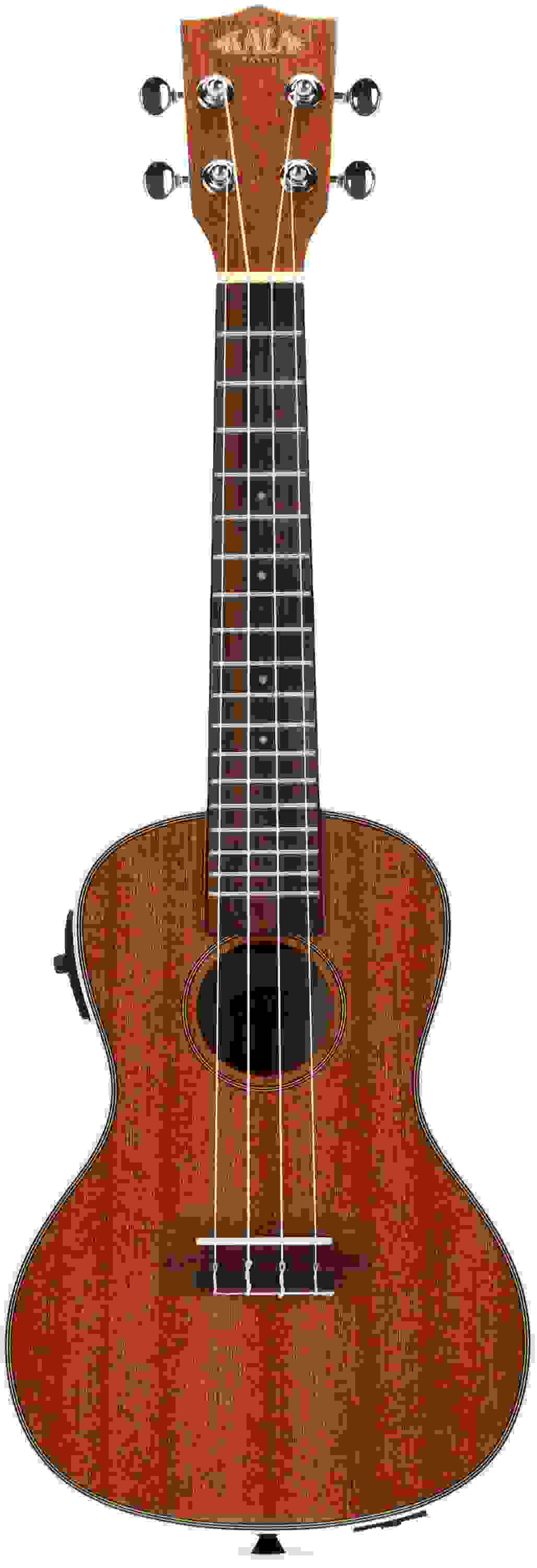 Kala KA-CGE Concert Ukulele - Gloss Mahogany | Sweetwater