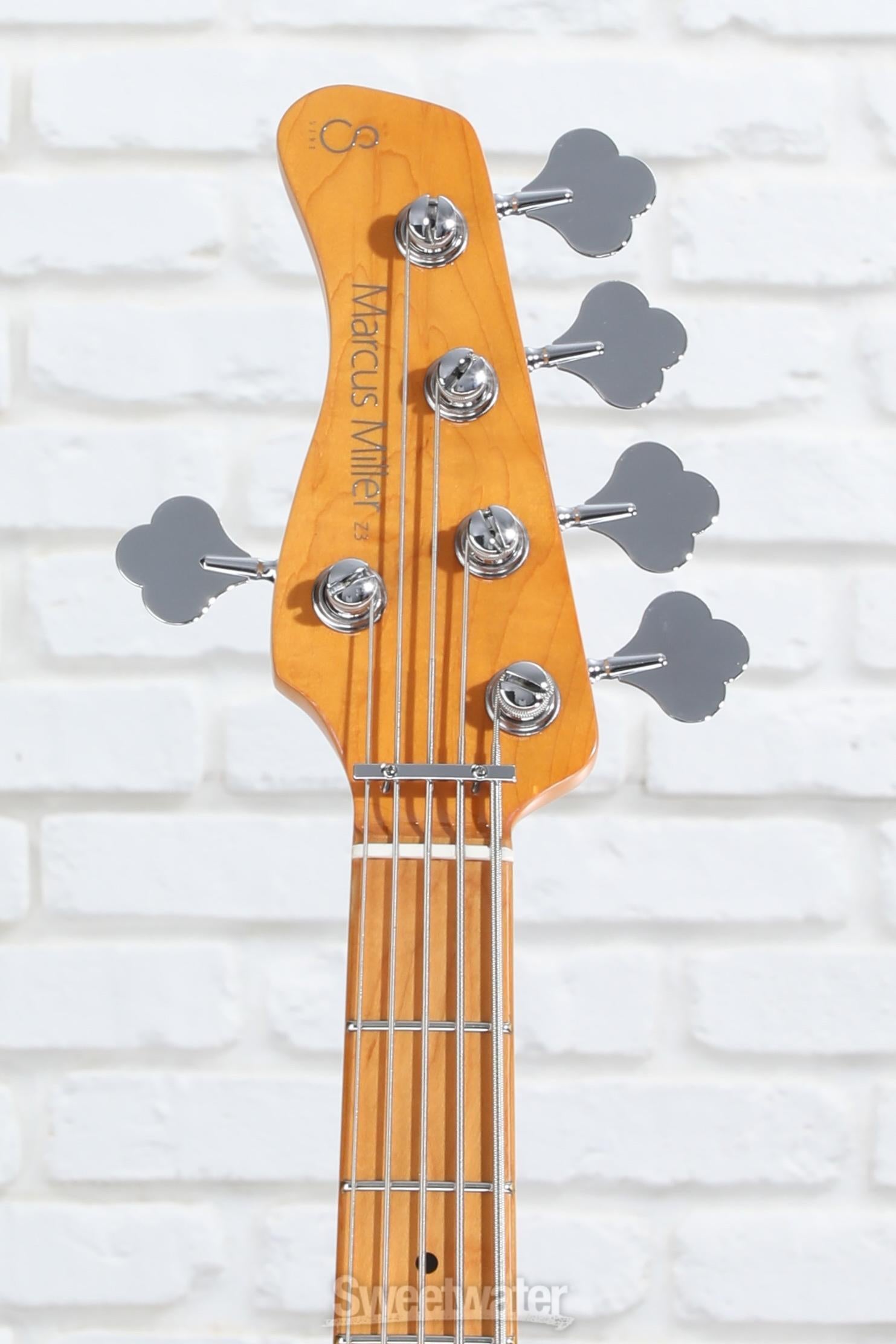 Sire Marcus Miller Z3 5-string Left-handed Bass Guitar - Sparkle Black ...