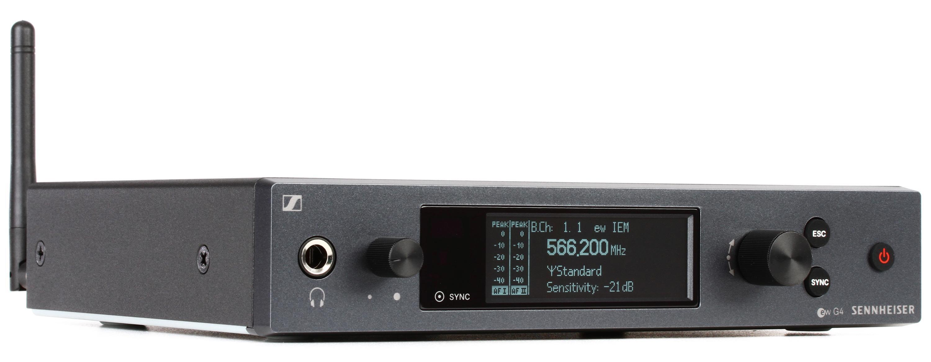 Sennheiser SR IEM G4 Wireless In-Ear Monitor Transmitter - G Band ...