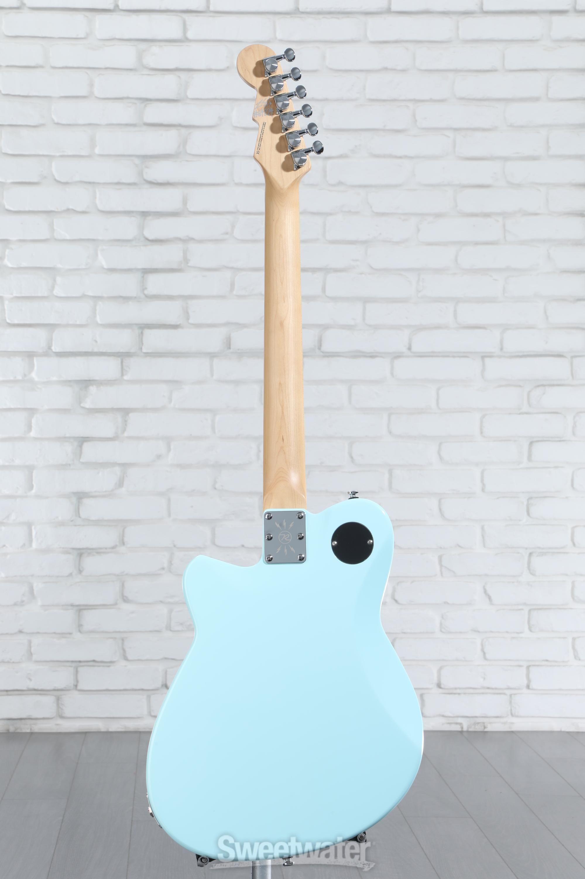 Reverend Buckshot Electric Guitar - Deep Sea Chronic Blue | Sweetwater
