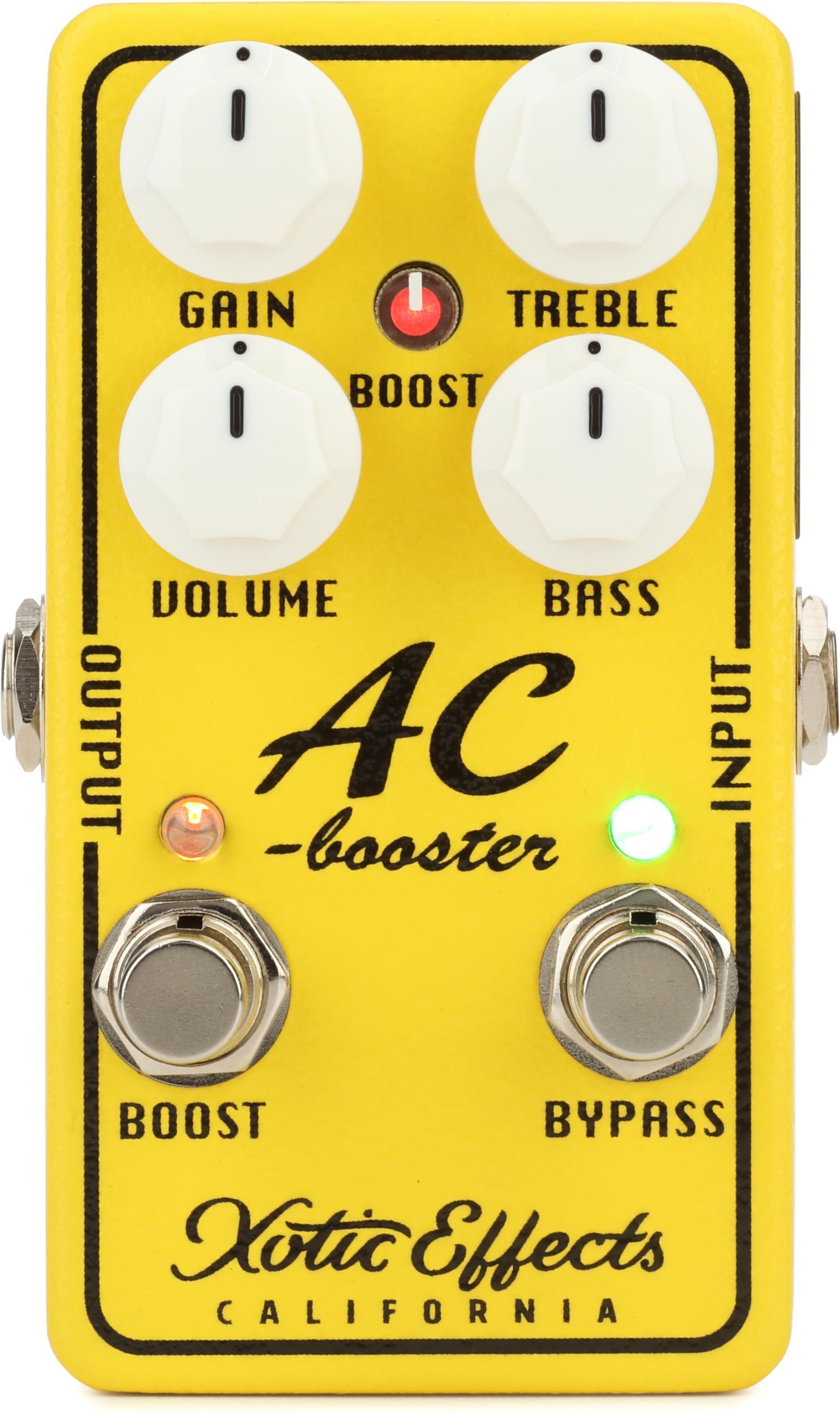 Xotic AC Booster V2 Overdrive Pedal | Sweetwater