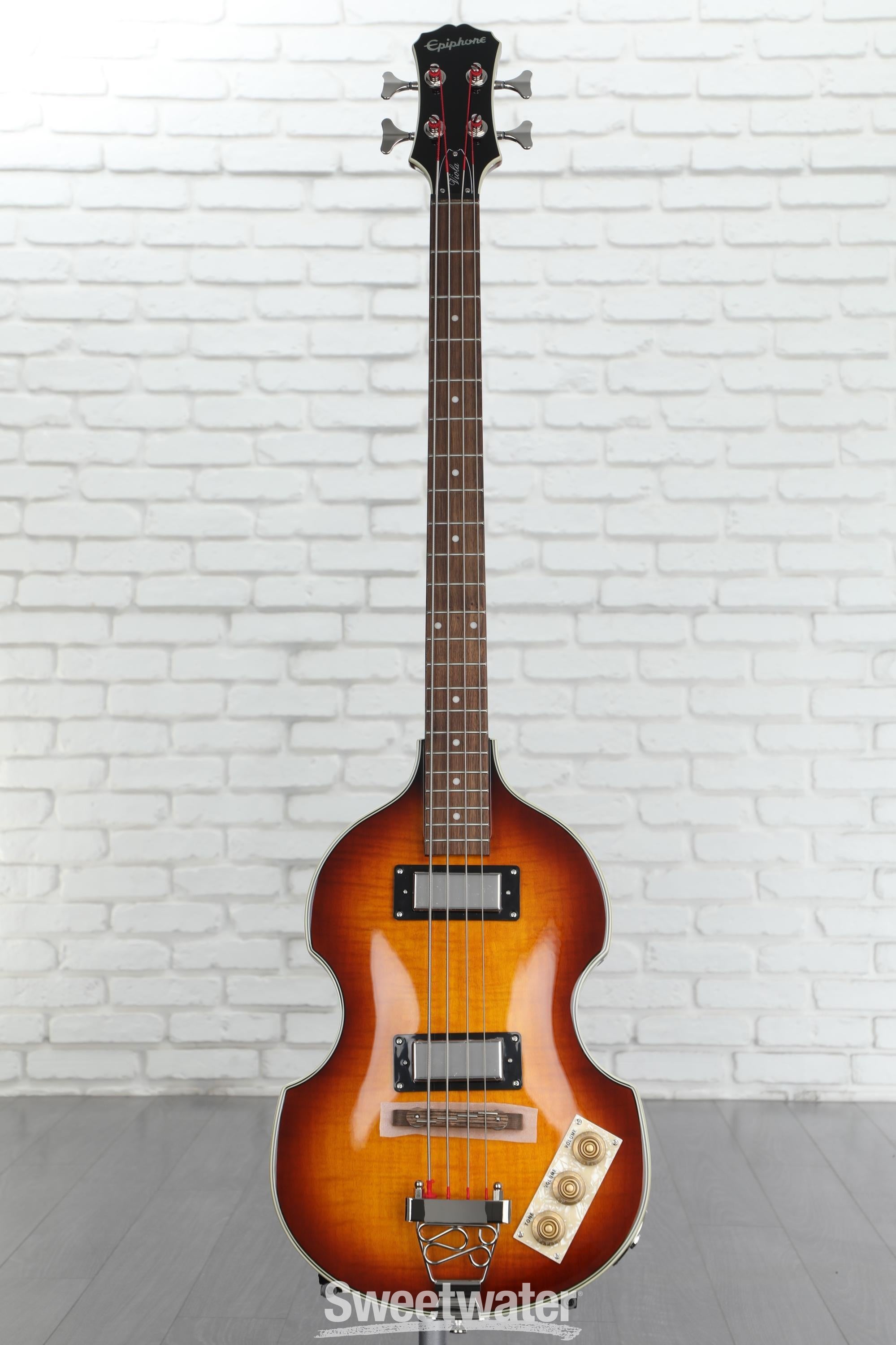 Epiphone Viola Bass - Vintage Sunburst | Sweetwater