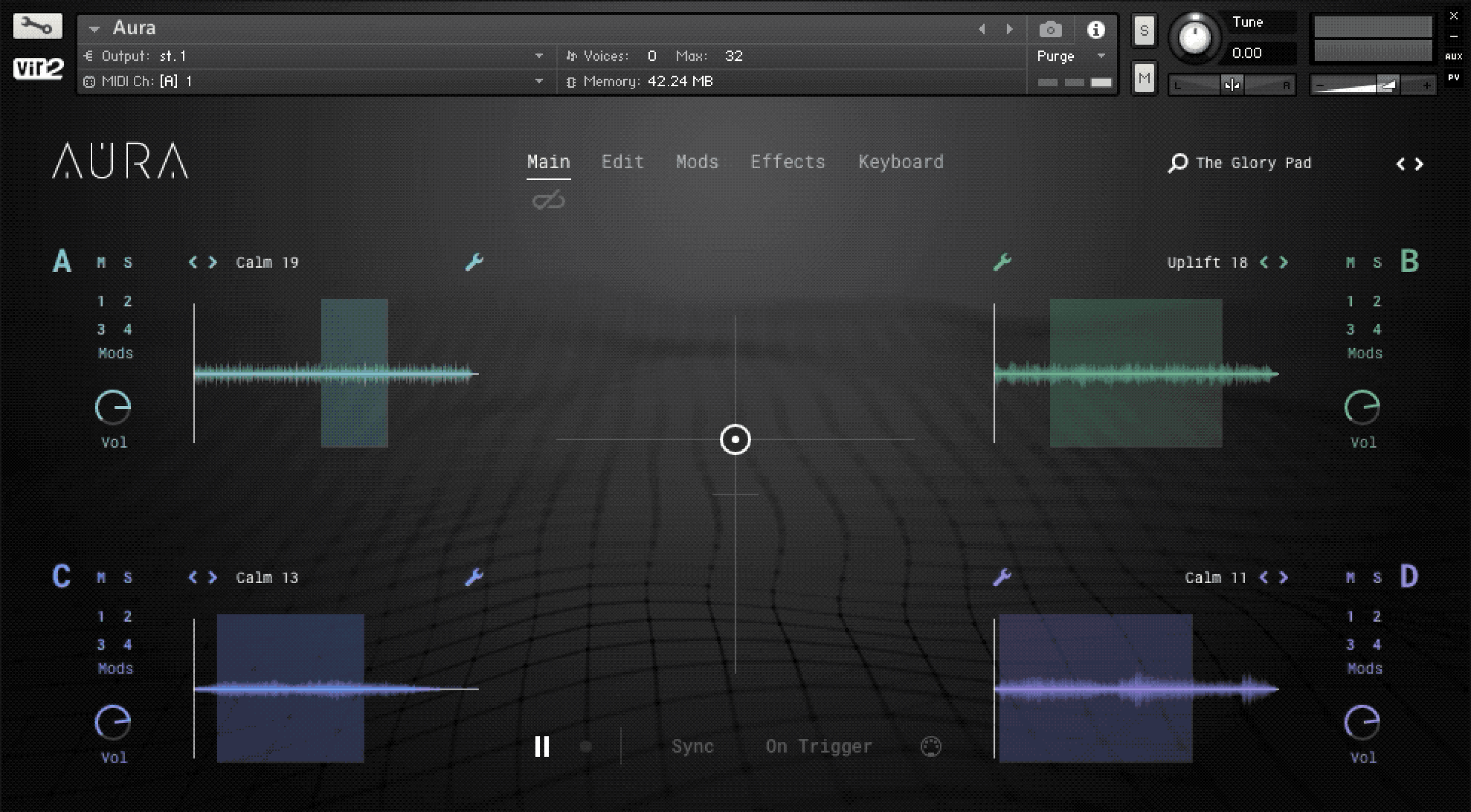 Vir2 Aura Atmospheric Drone Builder | Sweetwater