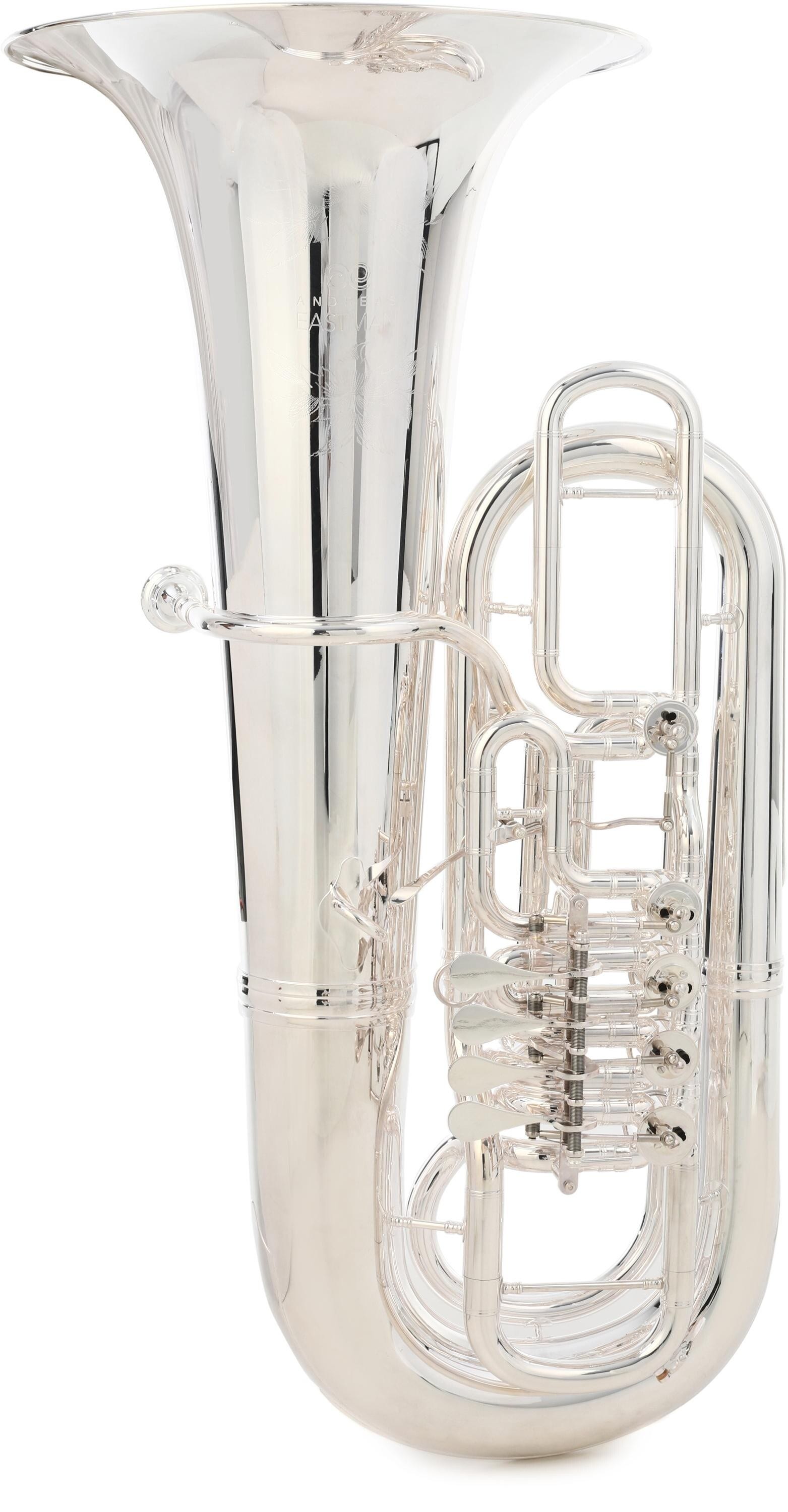 Eastman EBF864S Professional F Tuba - 4/4-size, Silver-plated | Sweetwater