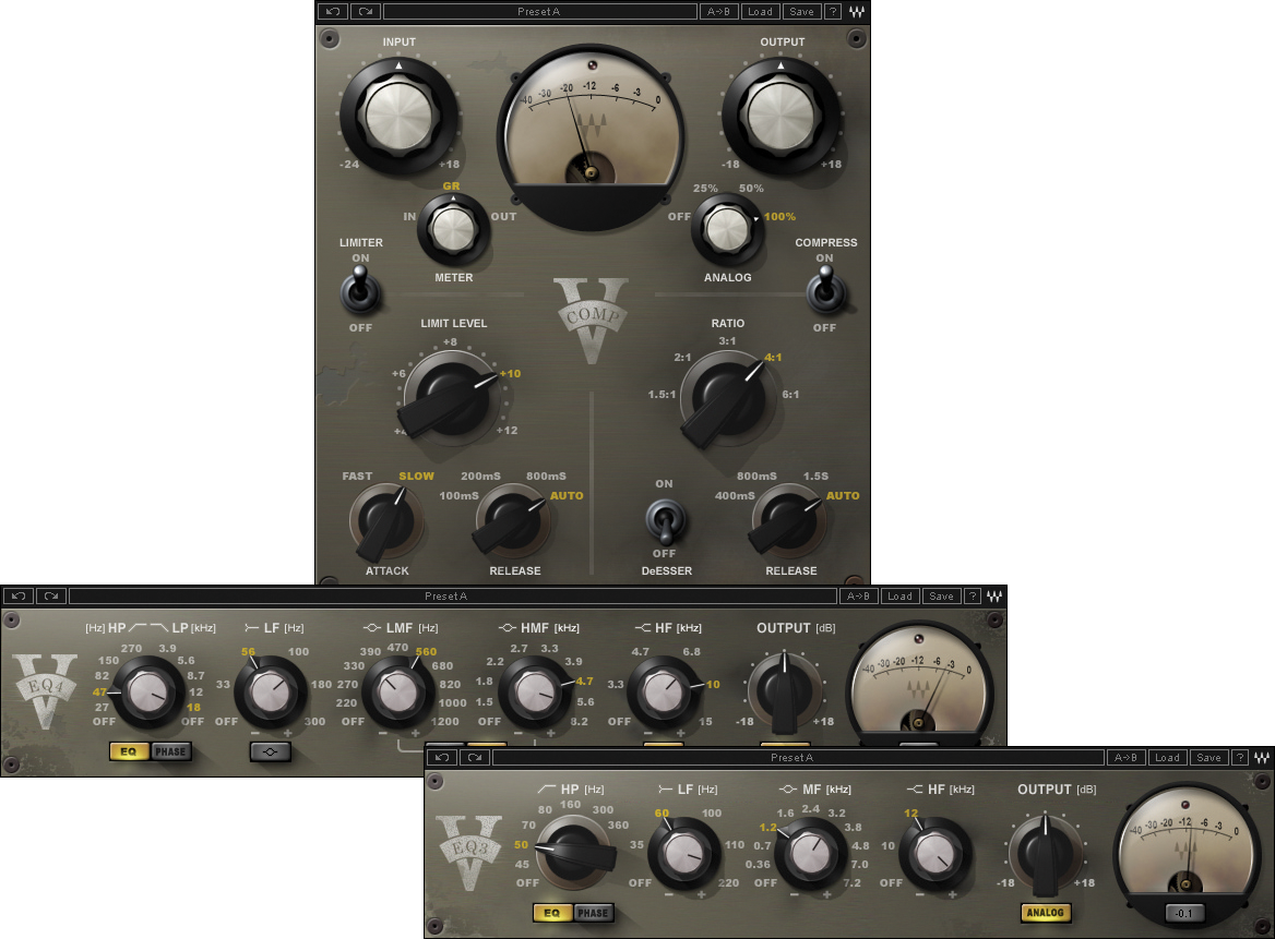 Waves V-Series Plug-in Bundle | Sweetwater