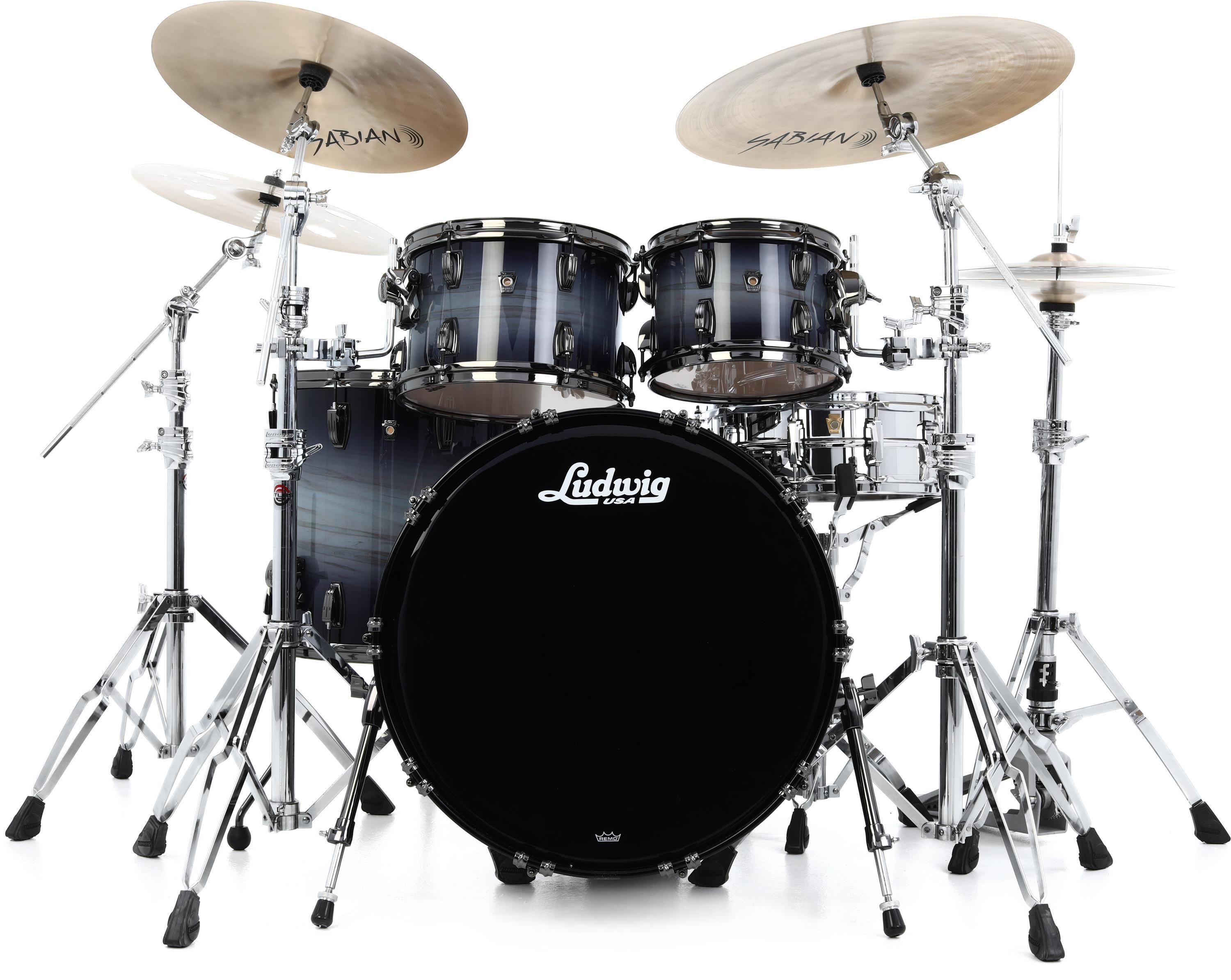 Ludwig Classic Maple Exotic 4-piece Shell Pack - Nocturne Burst ...