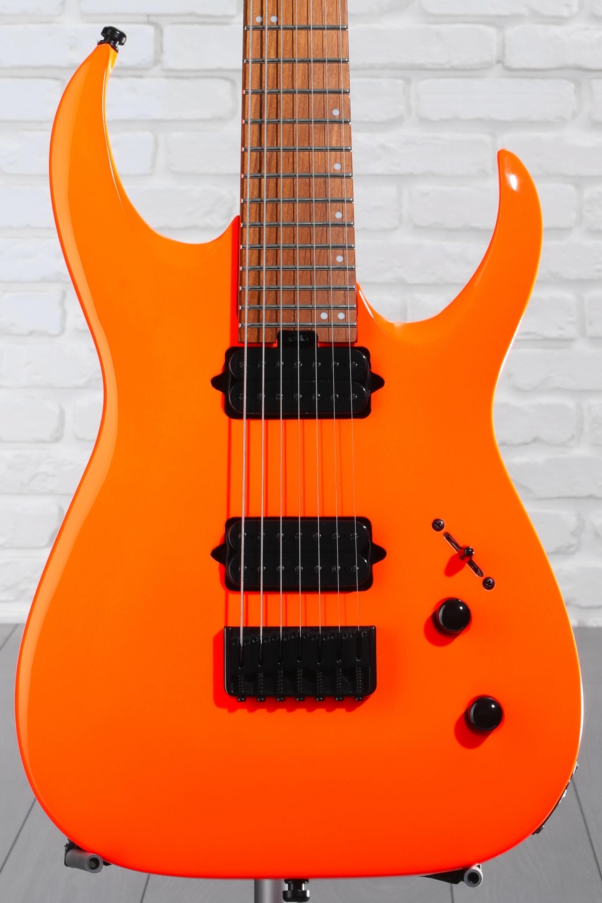 Jackson Pro Series Signature Misha Mansoor Juggernaut HT7 - Neon Orange ...