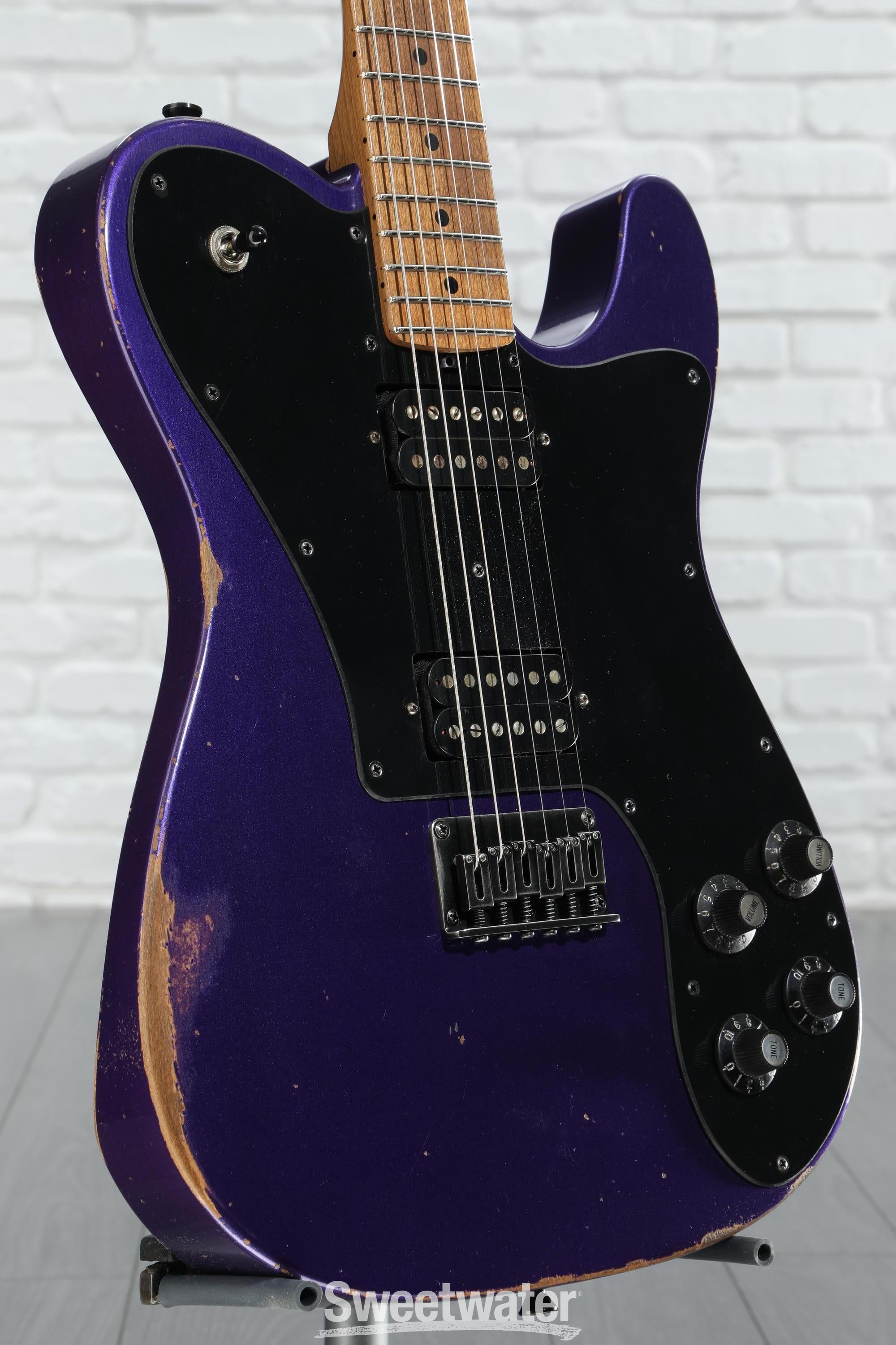 Friedman Vintage T Hardtail Electric Guitar - Purple Metallic ...