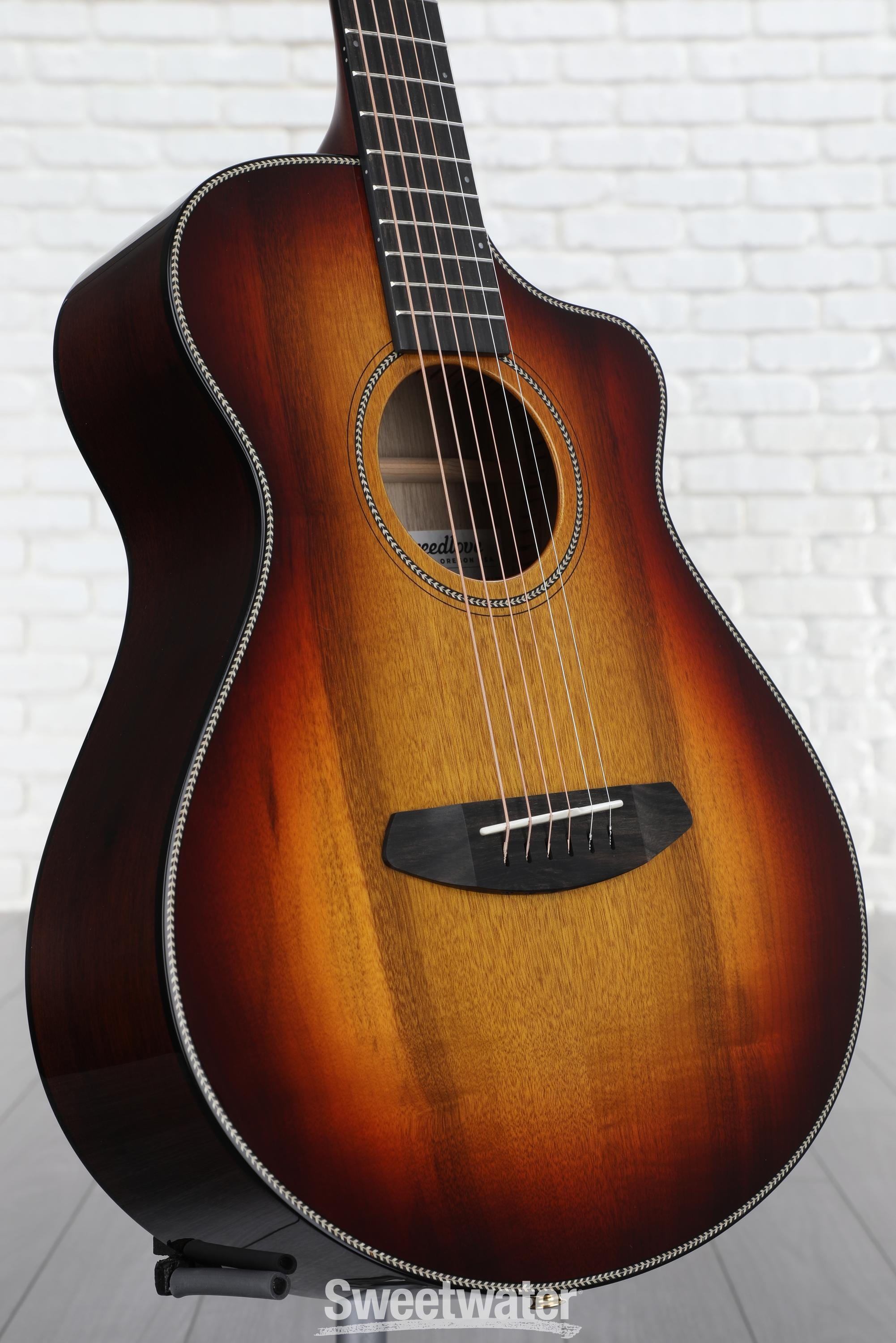 Breedlove Oregon Companion CE Acoustic-electric Guitar - Old Fashioned ...
