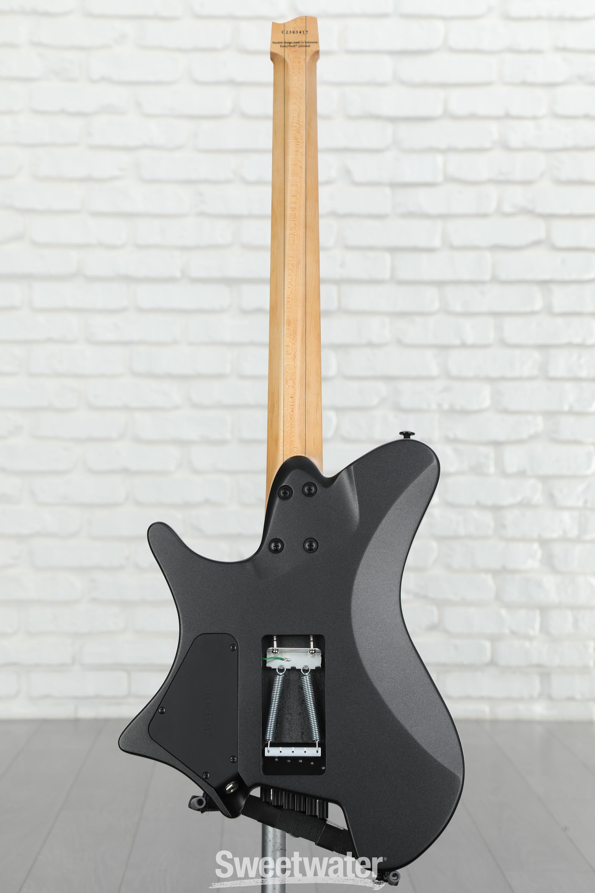 Strandberg Sälen Classic NX 6 Tremolo Electric Guitar - Black Granite ...