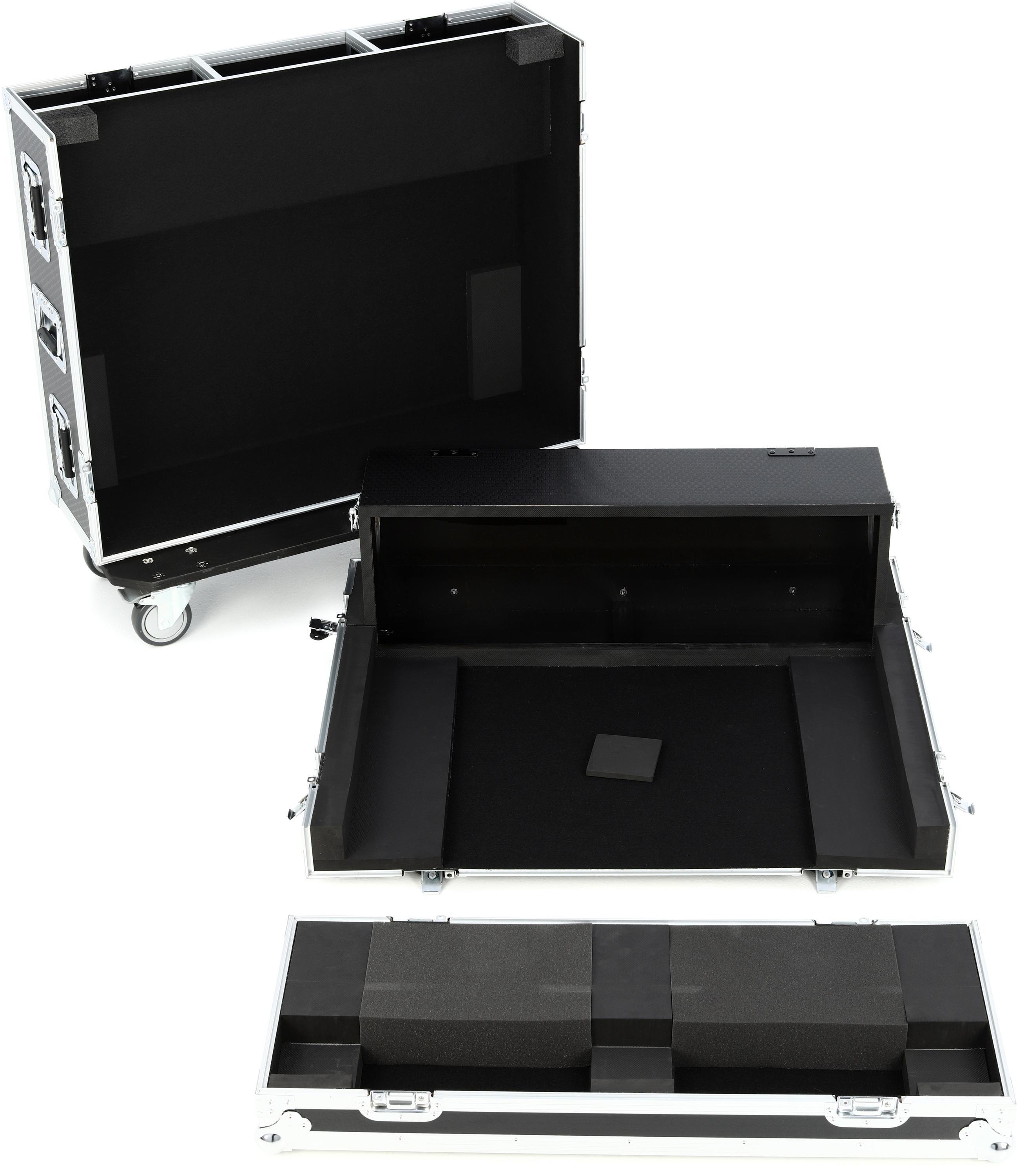 ProX XS-YQL5DHW Flight Case for Yamaha QL5 with Doghouse and Wheels ...