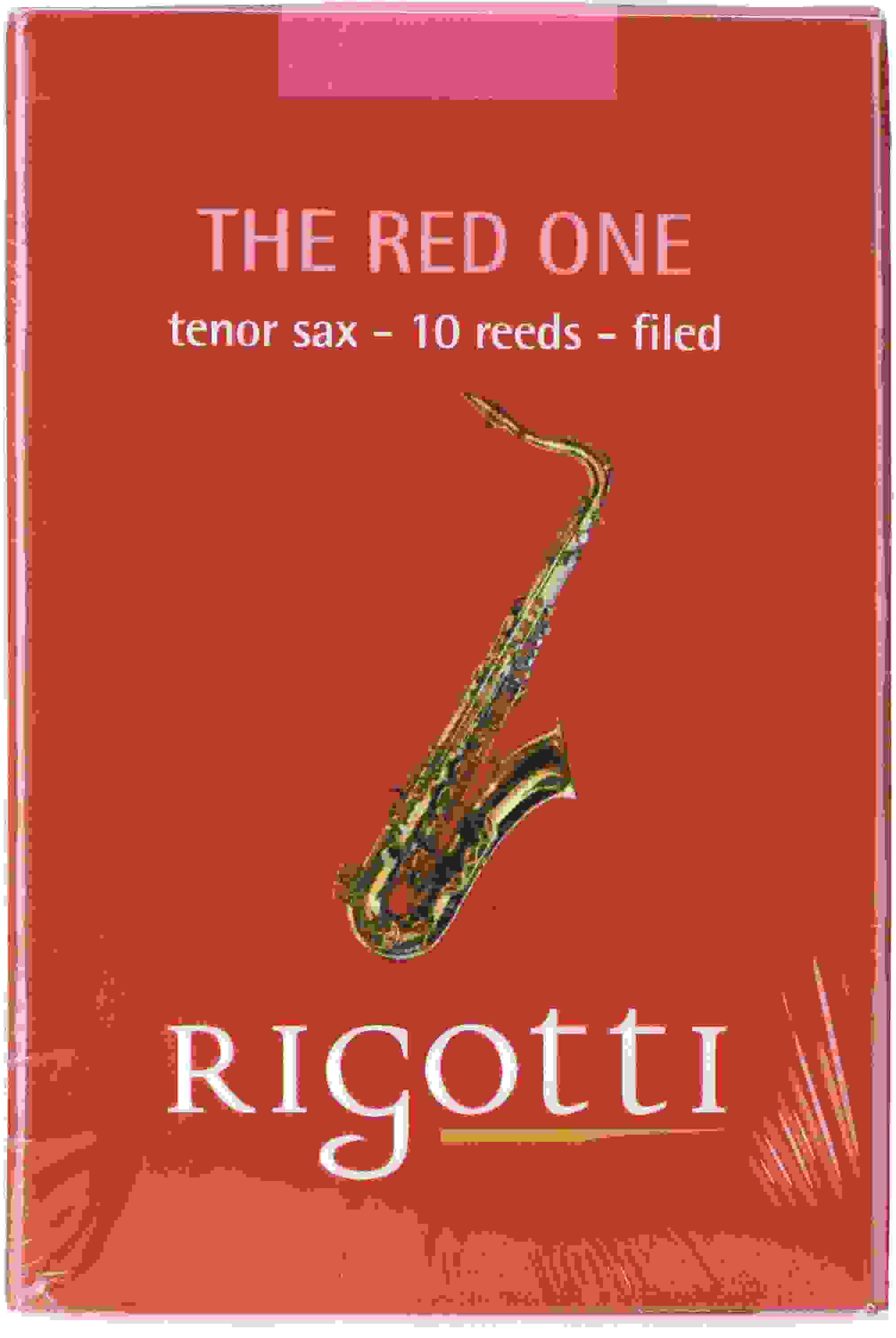 Rigotti RG.CST Gold Classic Tenor Saxophone Reeds - 2 Strong (10-pack ...