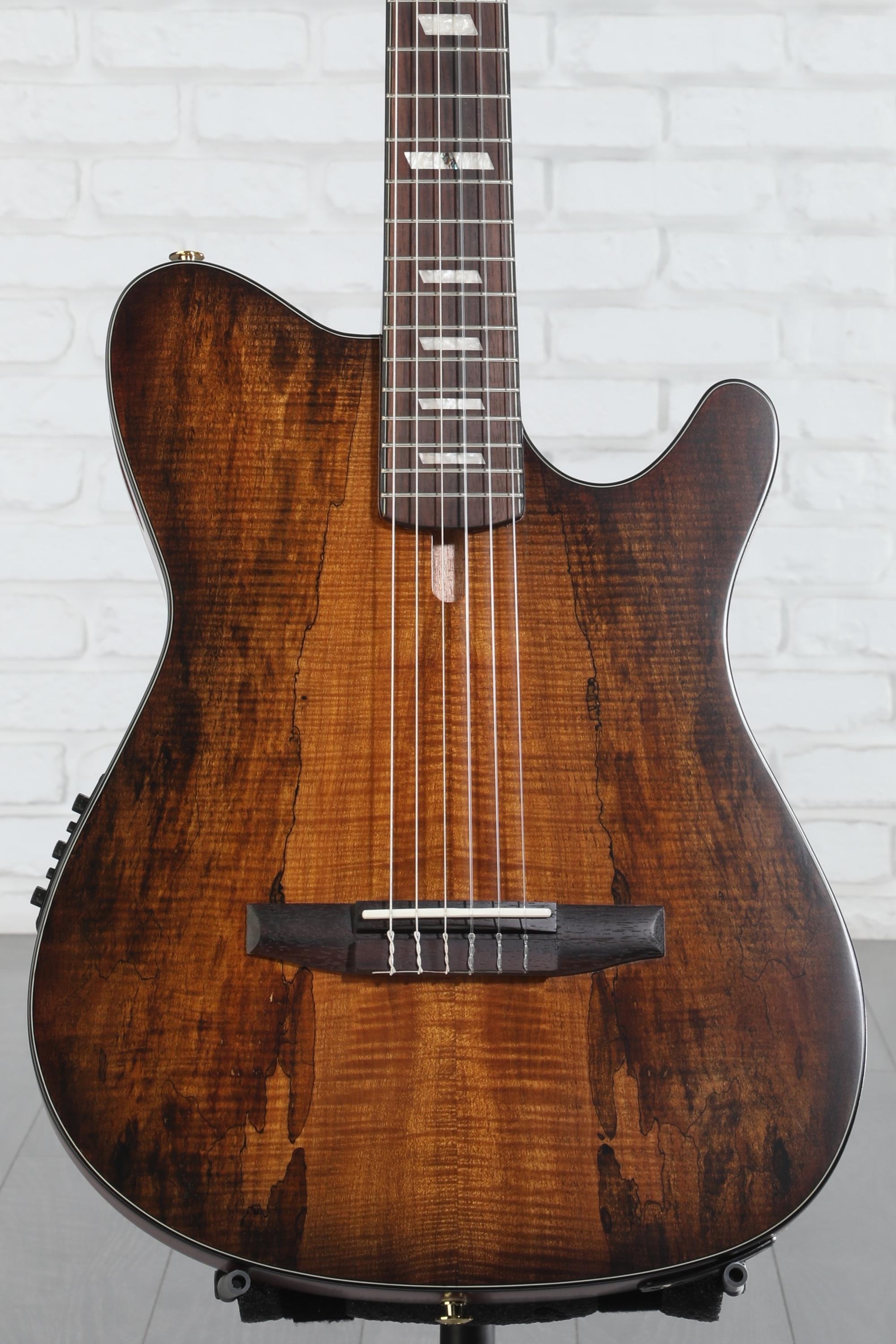 Ibanez FRH20 Thinline Nylon-string Acoustic-electric Guitar - Satin ...